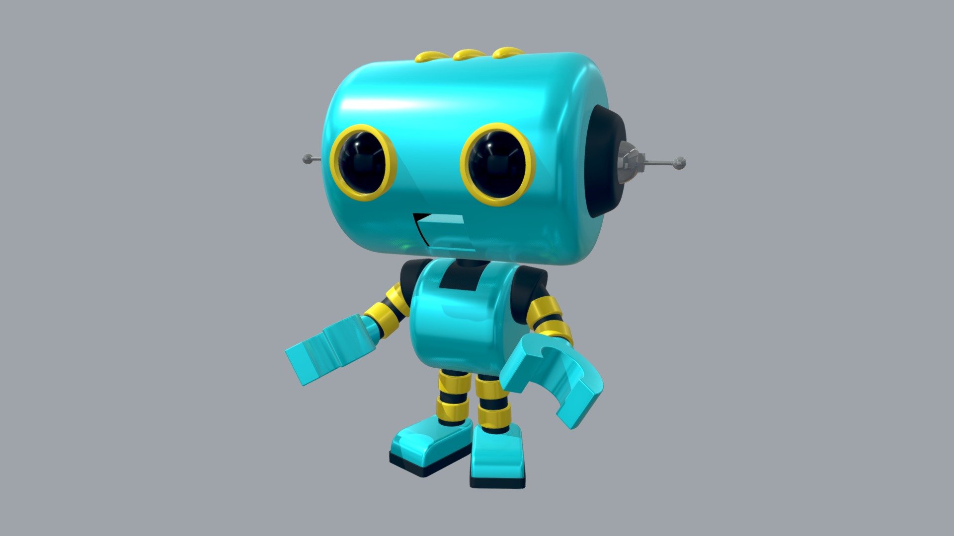 U-BOT - 3D model by Carlos (@carlos.oconnor) [e29745a] - Sketchfab