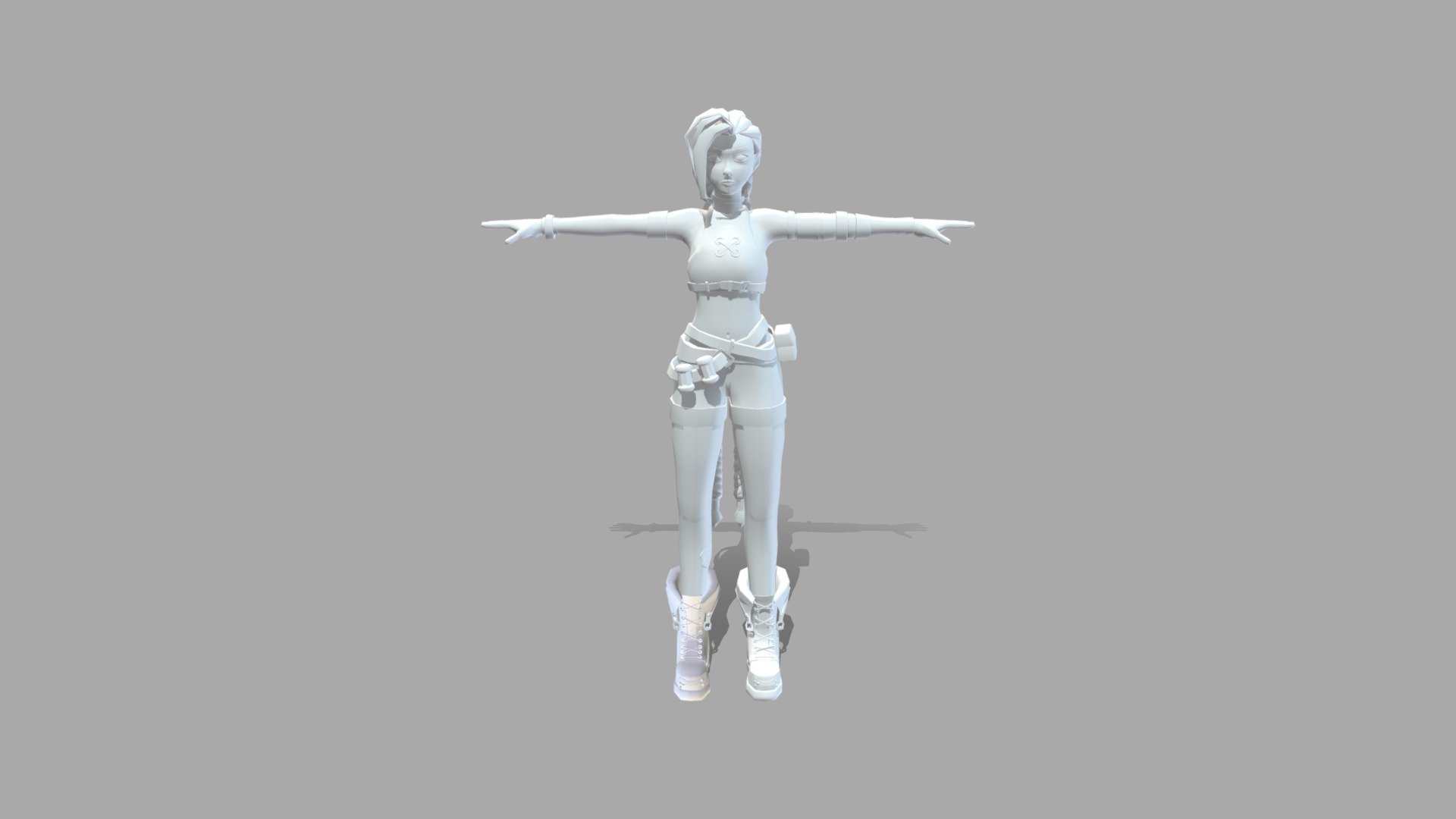 Jinx Model - 3D model by cherikor [e297b70] - Sketchfab