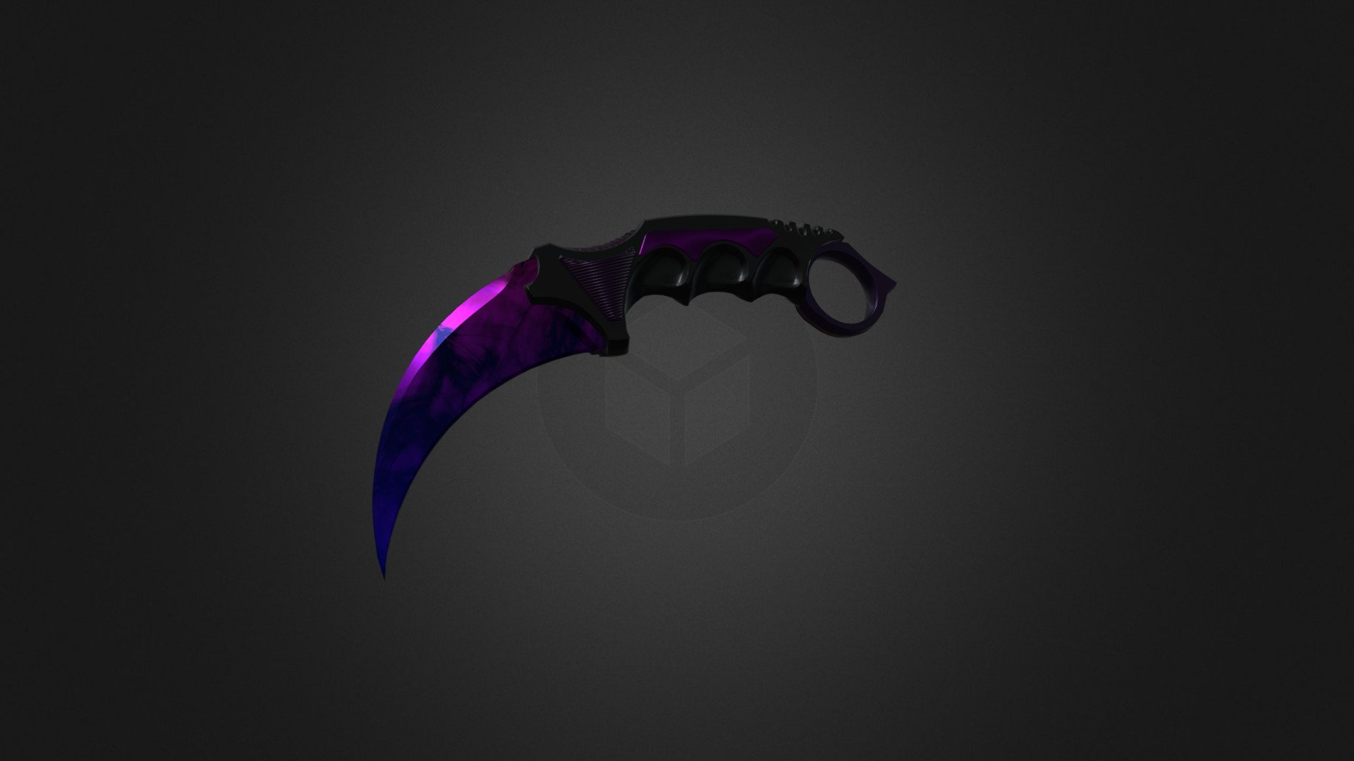 Karambit | Purple - 3D model by Keppo [e297f32] - Sketchfab