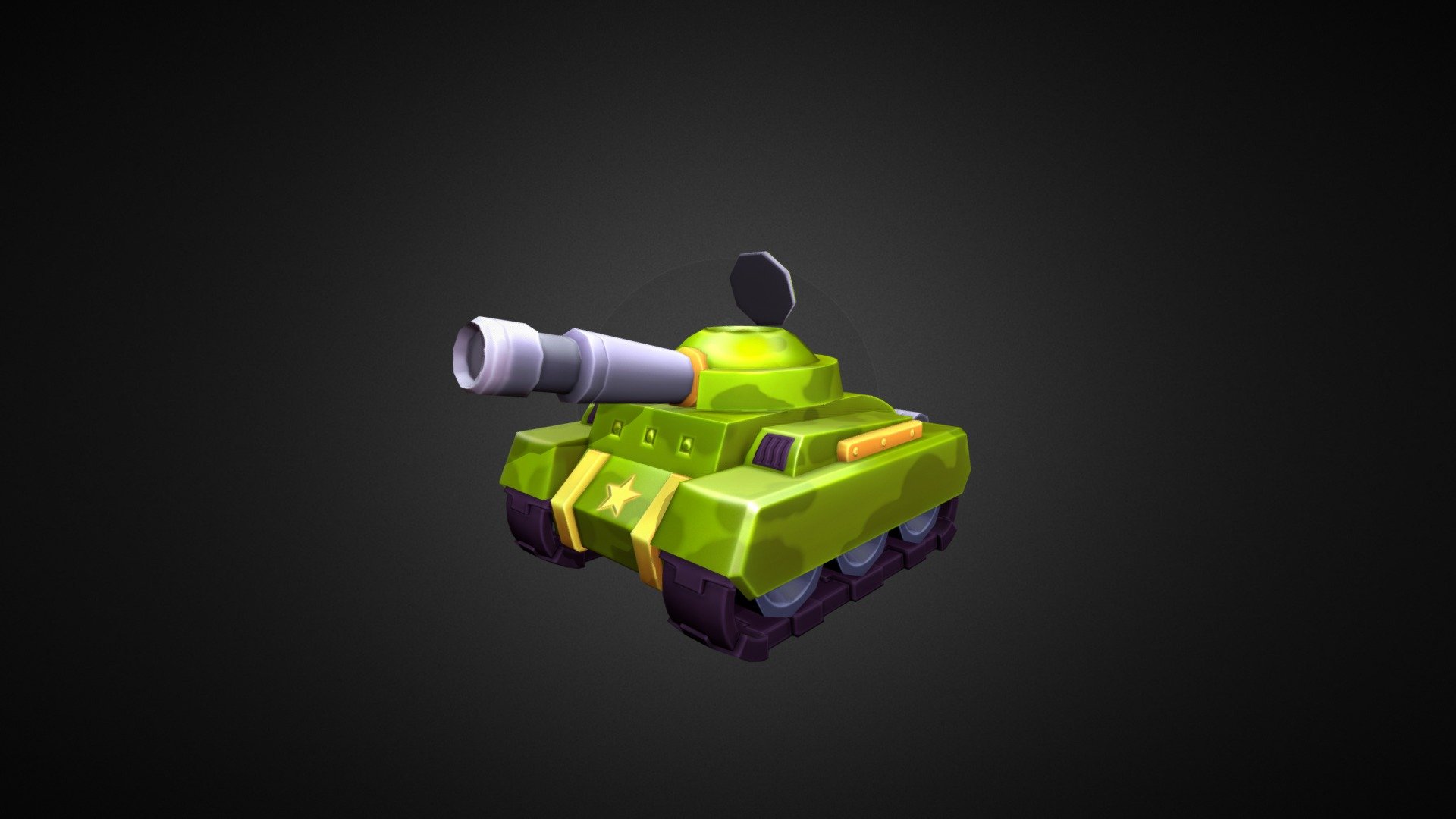 Tank - 3D model by Trung Ha (@trung.ha3D) [e299f6a] - Sketchfab