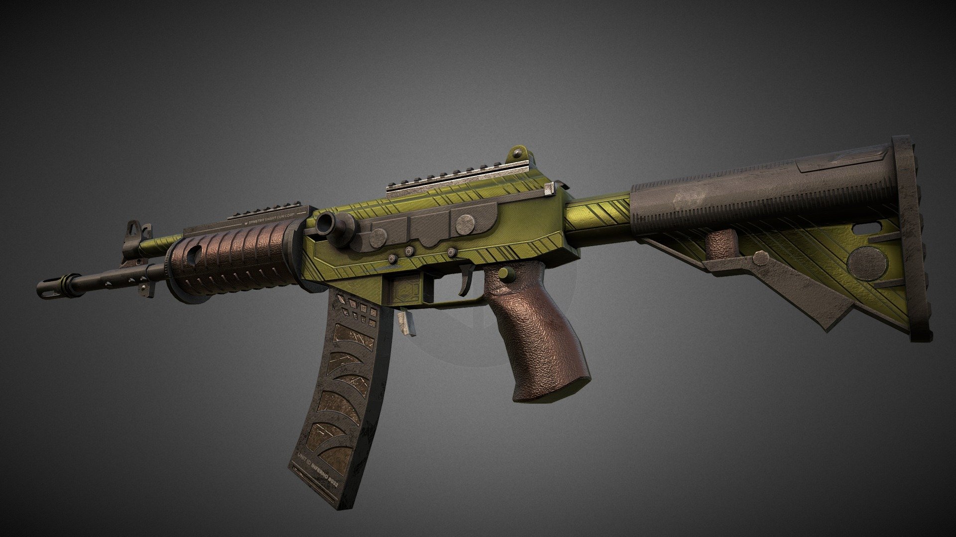 CS20 | The Old Steam GALIL - 3D model by tanapta [e29afad] - Sketchfab