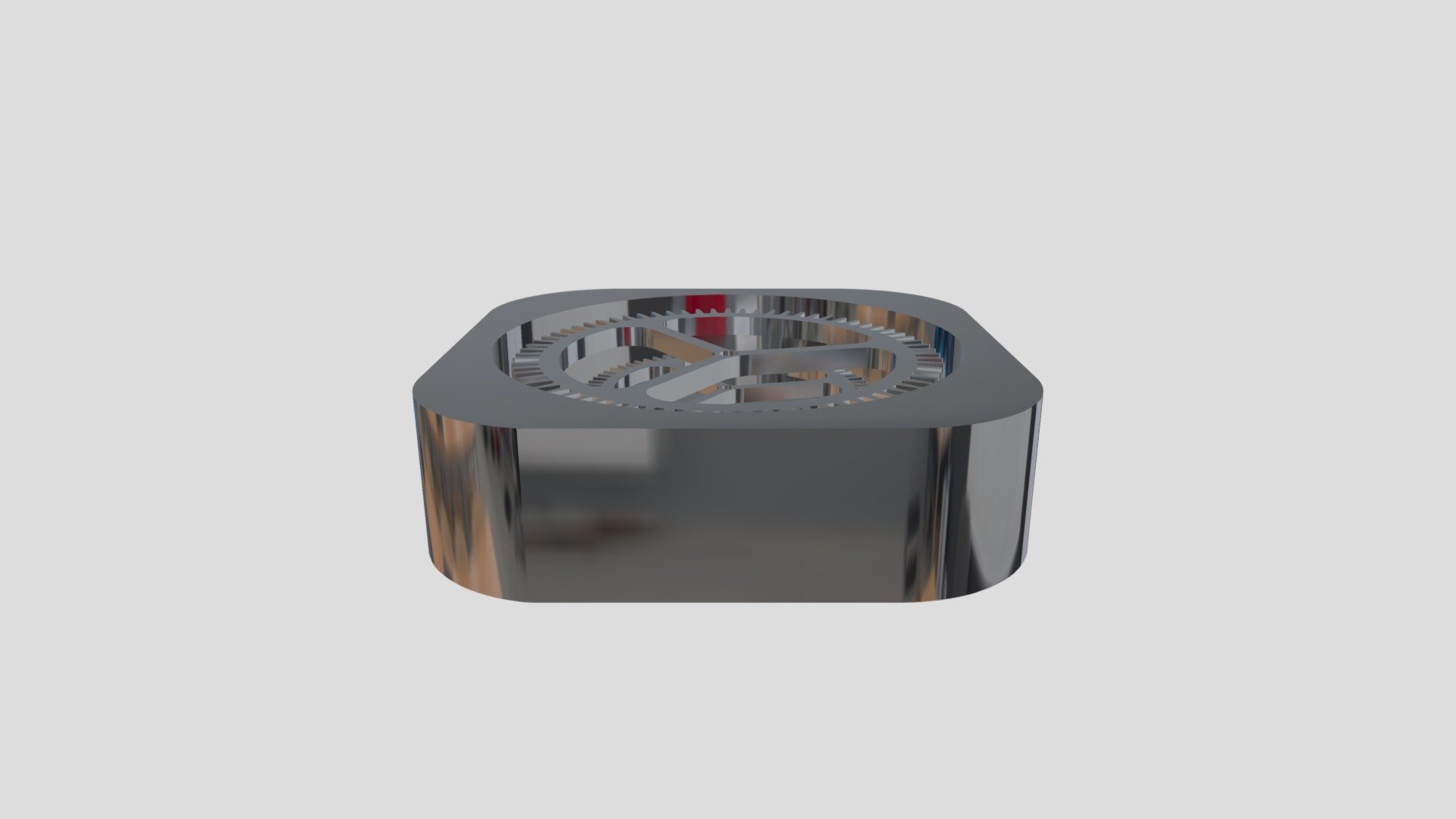 Apple Setting 3D Model Silver - 3D model by dapponline [e29b80a ...