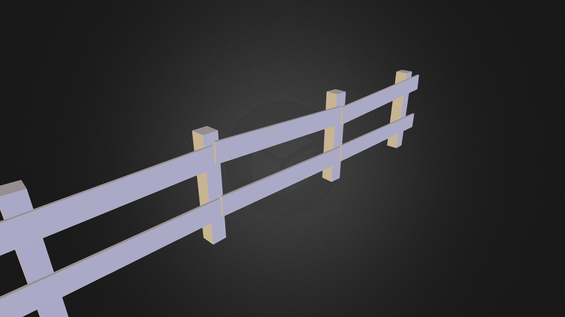Fence - 3D model by Jpe [e29dc2e] - Sketchfab
