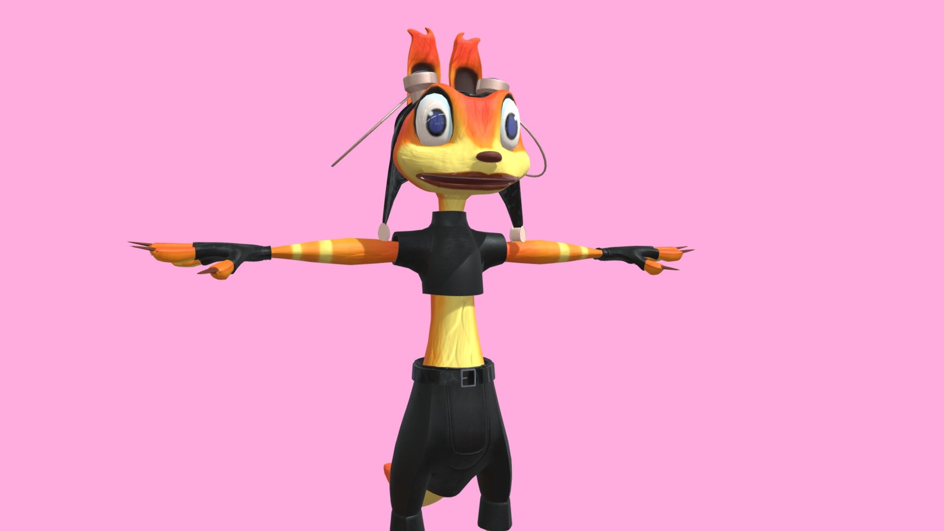 Daxter with clothes - 3D model by Xrmoon [e29ddc1] - Sketchfab