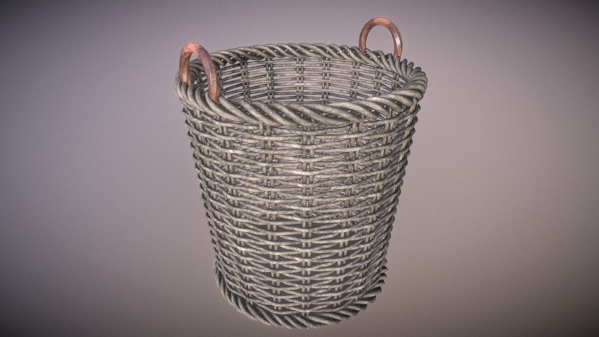 Wicker Basket - 3D model by CG Buzz (@Tapan_S) [e29f5dd] - Sketchfab