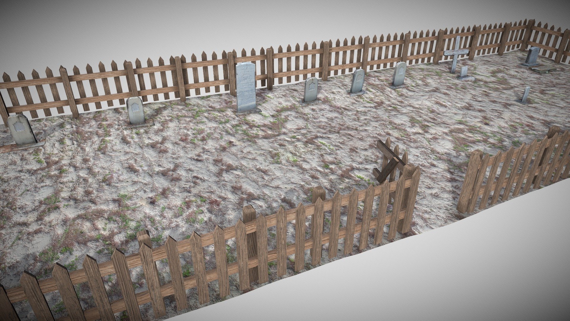 Virtual Long Family Cemetery - 3D model by Edward González-Tennant ...