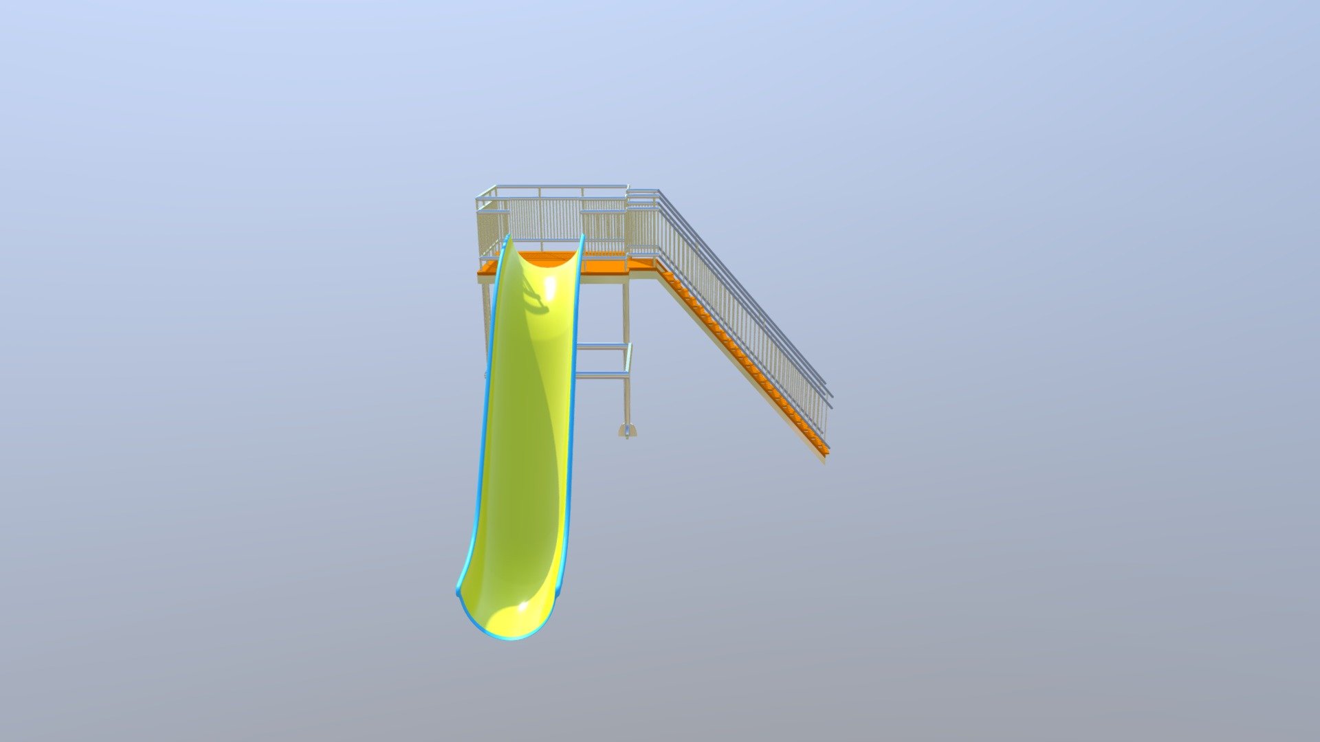 TOBOGÁN ALTO - 3D model by ardales [e2a08c8] - Sketchfab
