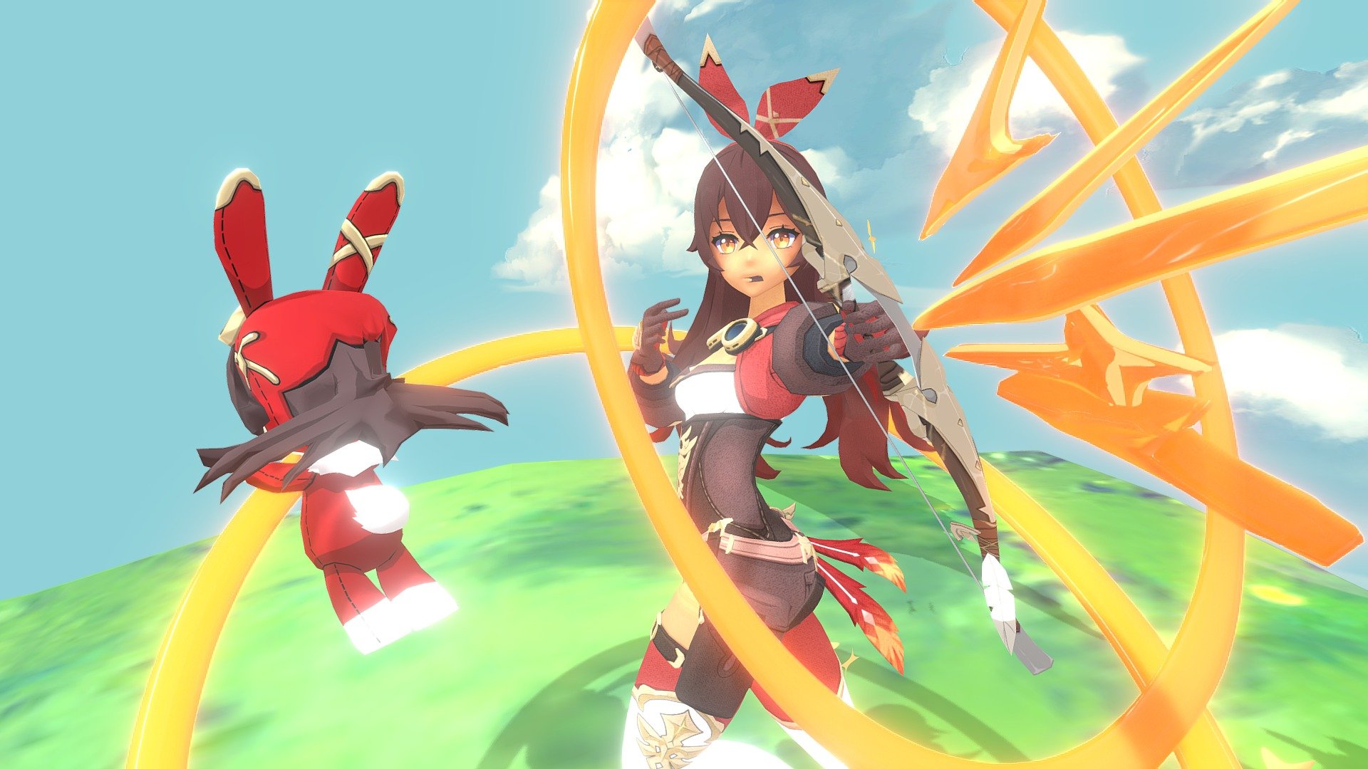 Amber in Action - 3D model by The WarVet (@TheWarVet) [e2a13f5] - Sketchfab