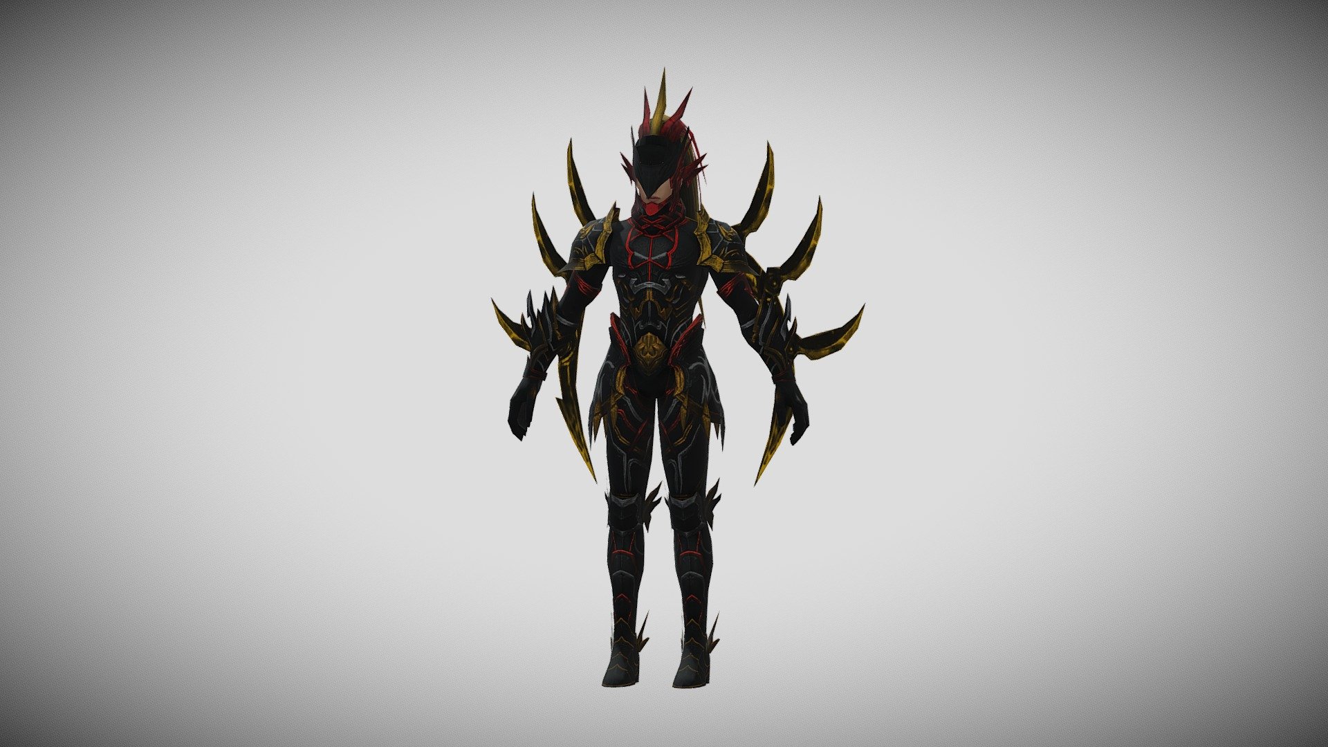 Warrior Low Poly - 3D model by Silent-3D [e2a1a4d] - Sketchfab