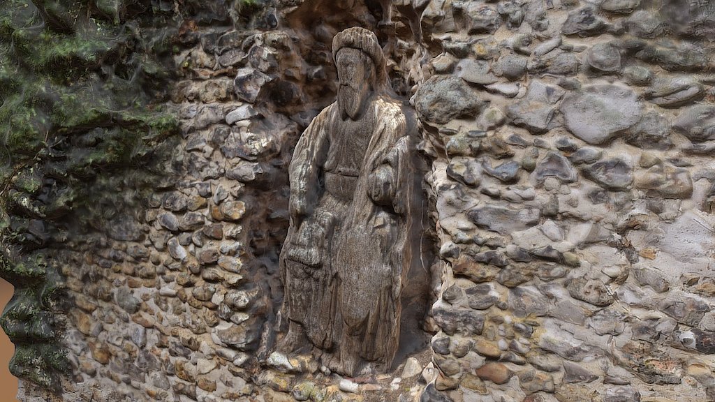 Statue Saint Jacques - 3D model by Metascan (@n0p) [e2a1f1d] - Sketchfab