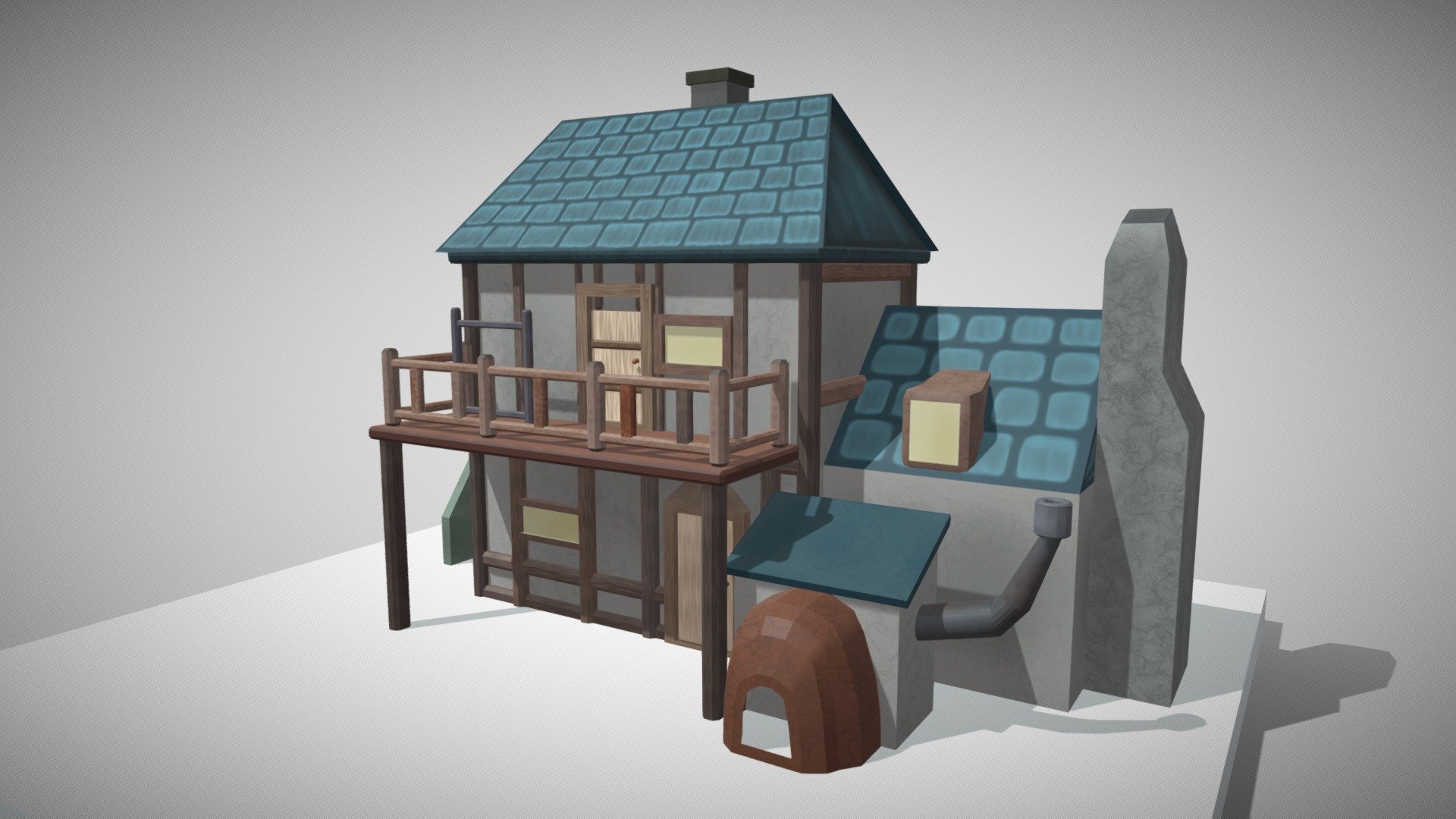 UNDO029_AustinLuah_Medieval Blacksmith - 3D model by GroveyArt ...