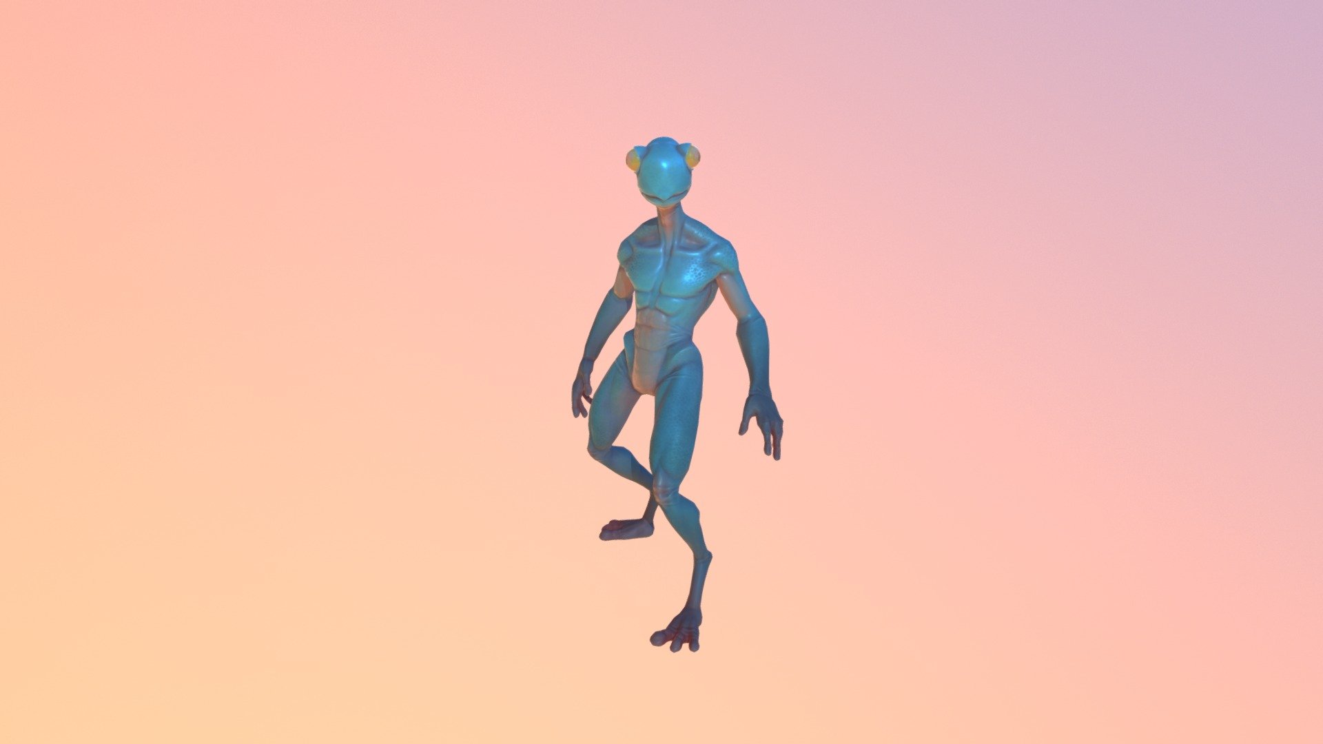 FrogMan - 3D model by NazarenoLatino [e2a3c5a] - Sketchfab