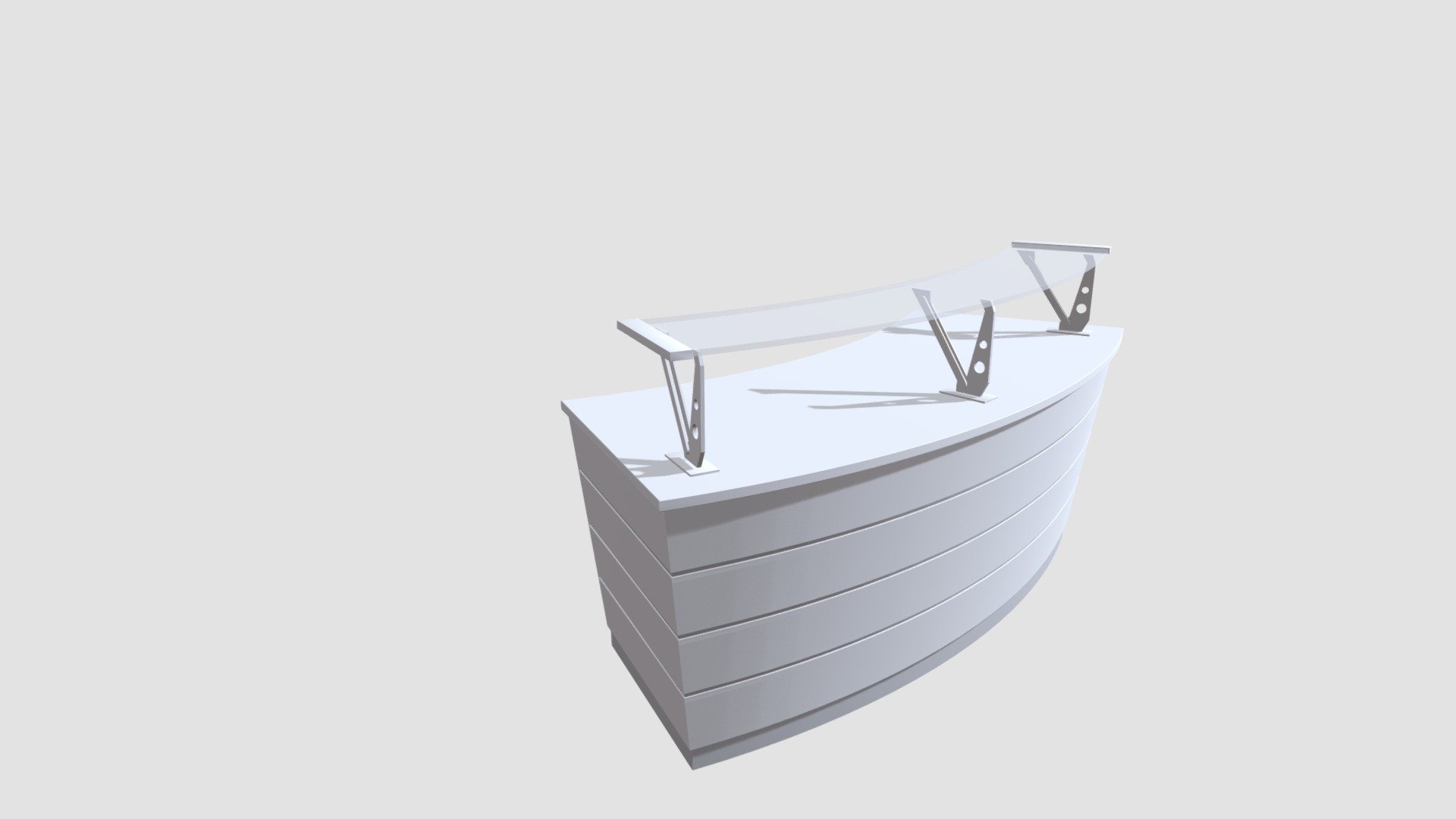 reception desk - Buy Royalty Free 3D model by Evermotion [e2a7e70 ...