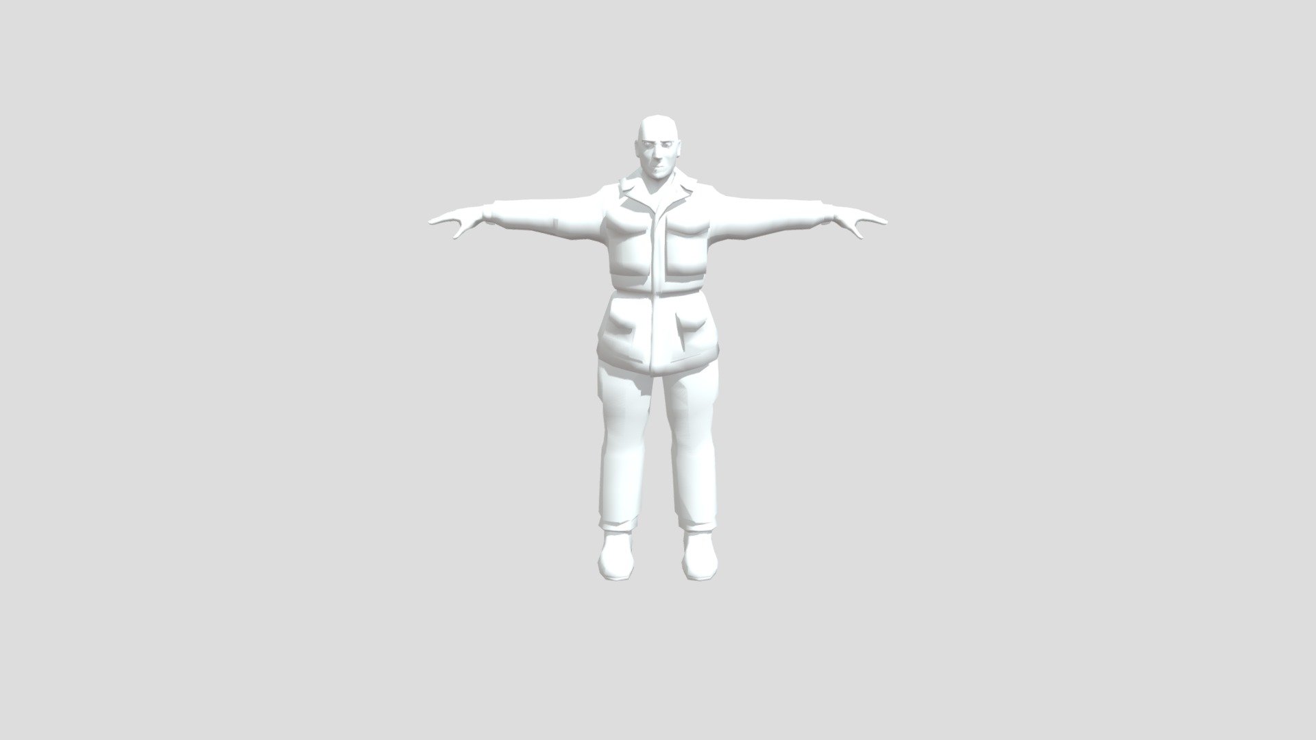 Guy in Jacket - 3D model by Magrebelo [e2a8b15] - Sketchfab