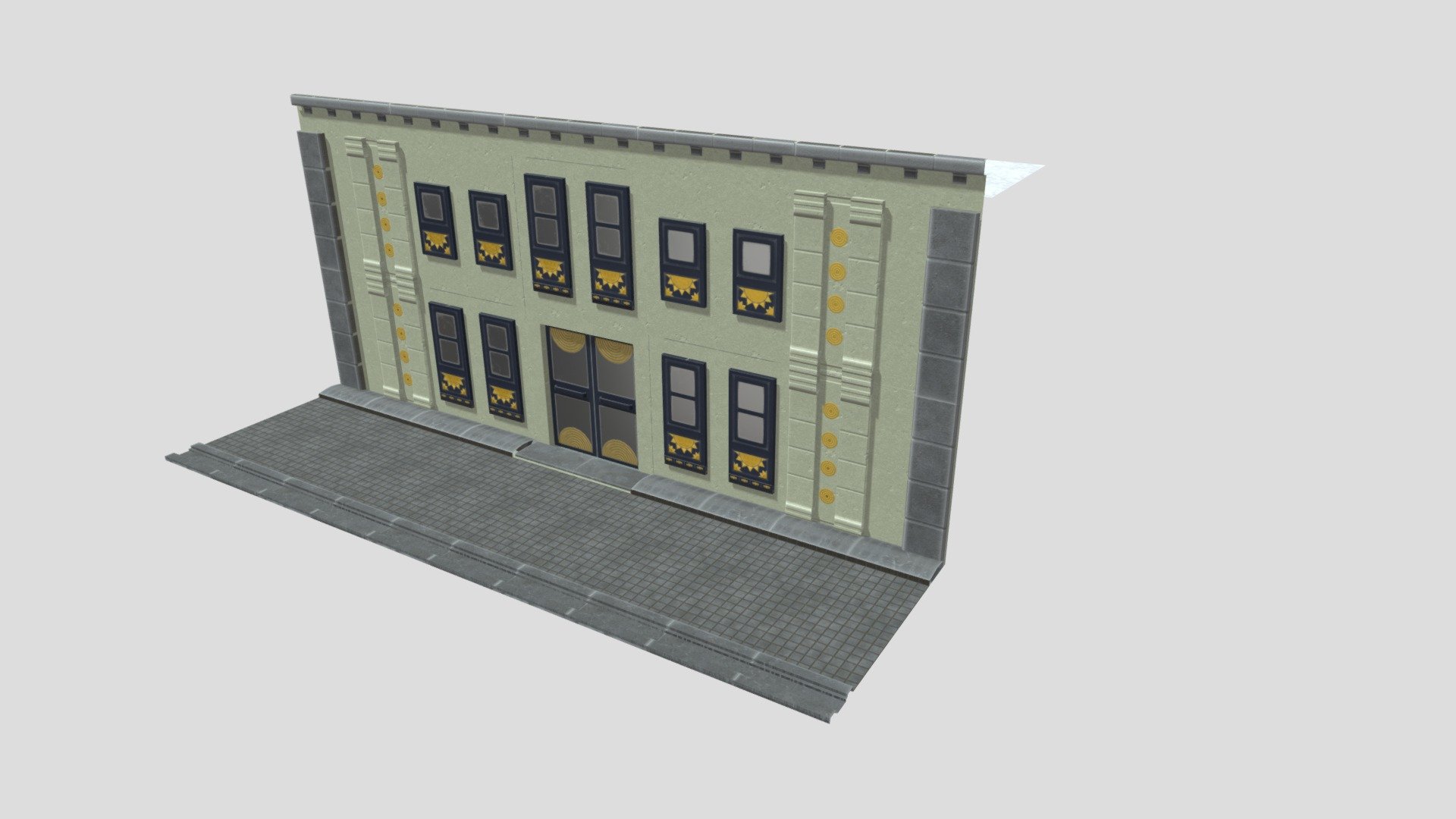 Example_Building - 3D model by Soonhyung Kueon (@miru3650) [e2a973b ...