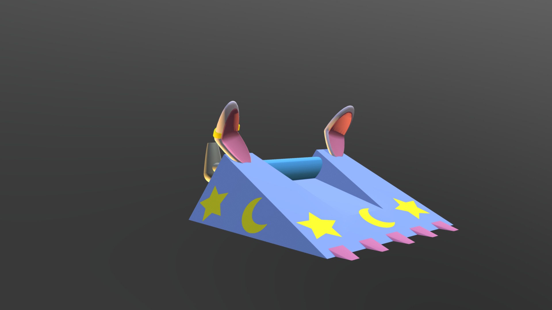 Moon-Rabbit Falconer - 3D model by Trihunter ...