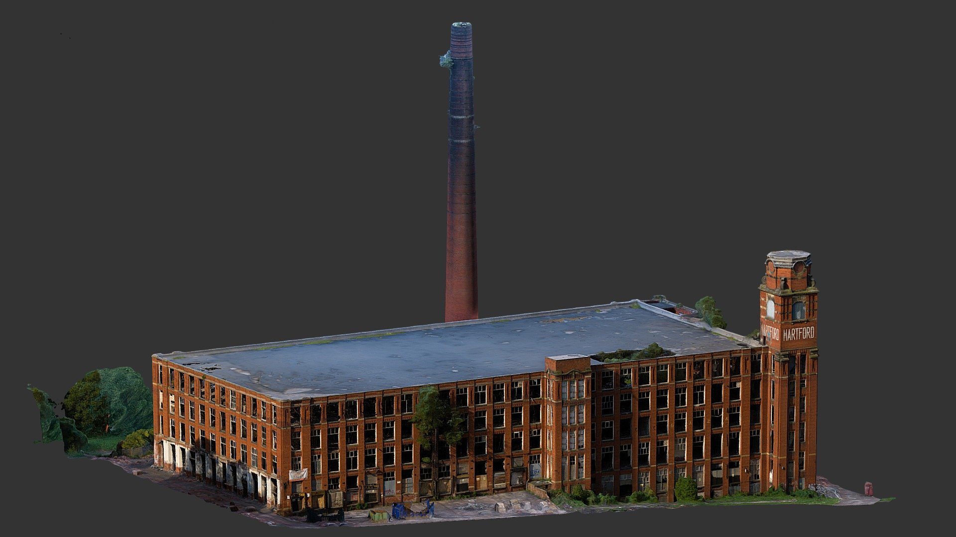 Hartford Mill Oldham - 3D model by SUMO GeoSurveys (@aerial-cam ...