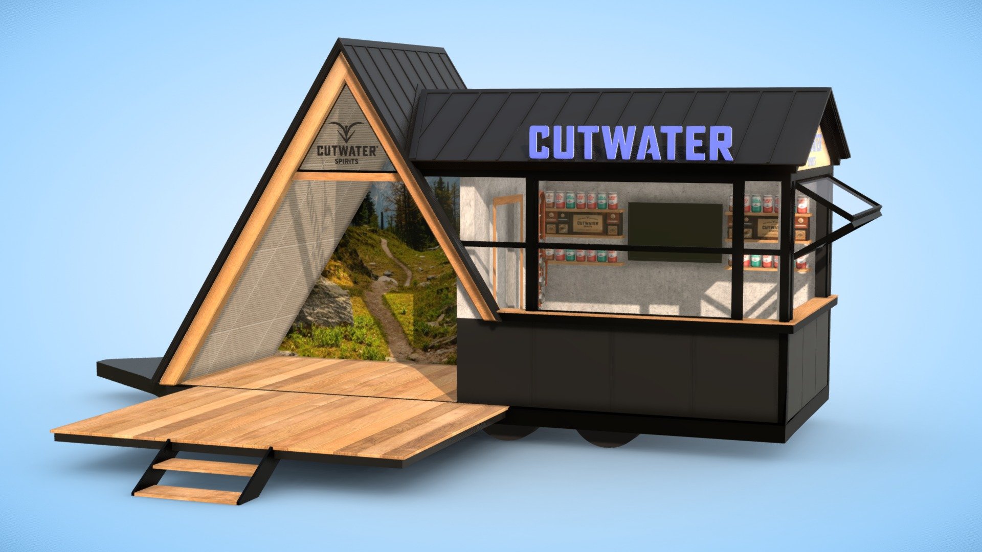 Exterior bar presenter cutwater - Buy Royalty Free 3D model by haykel ...