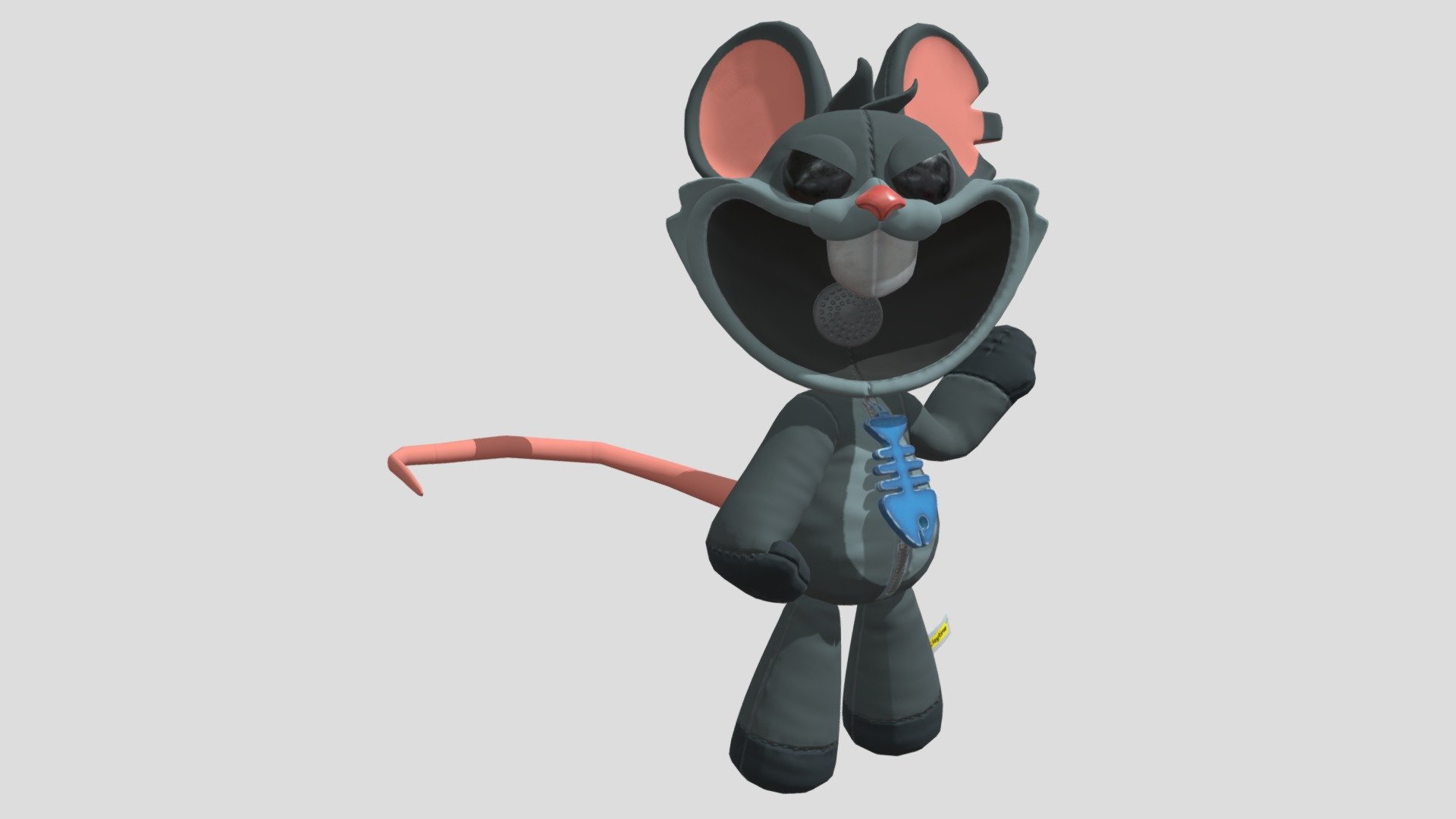 Toullie Plush Pose Nightmare Critters - Download Free 3D model by ...