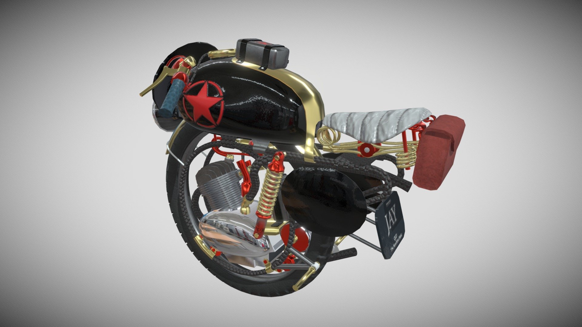 monobike - 3D model by jaywedge [e2ac518] - Sketchfab