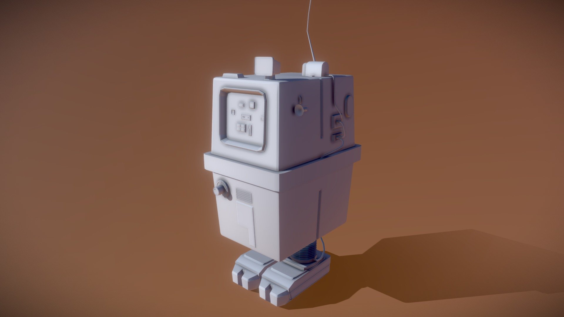 Gonk Droid - 3D model by FinlayErskine (@FinErsk) [e2aca40] - Sketchfab