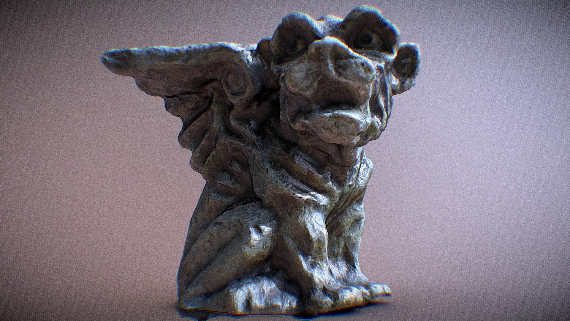 Gargoyle LO - 3D model by yuri_alogna (@yuri_gryphus) [e2aef3c] - Sketchfab