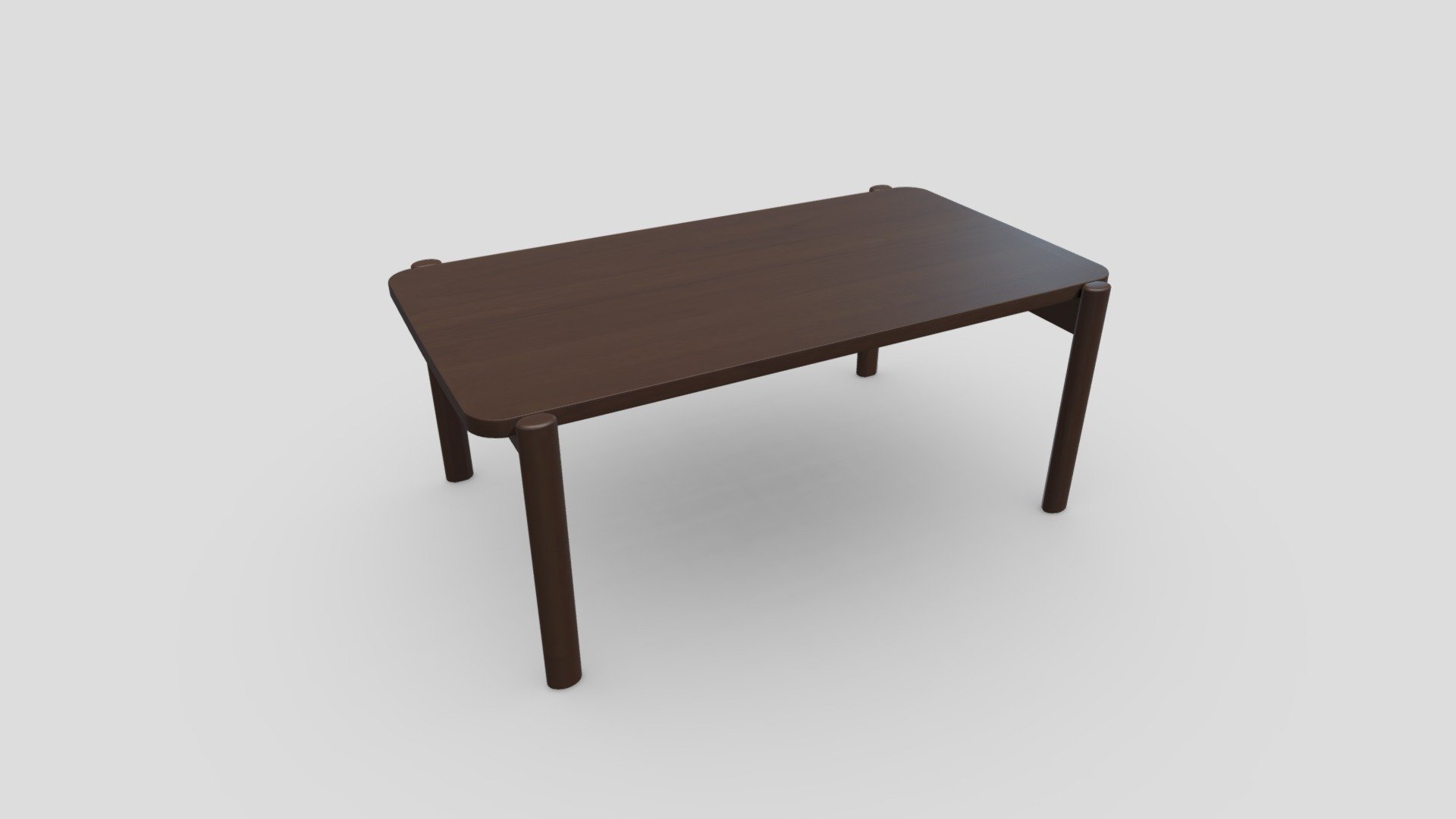arc folding table large - Buy Royalty Free 3D model by interior model (@interiormodel) [e2b06a5 ...