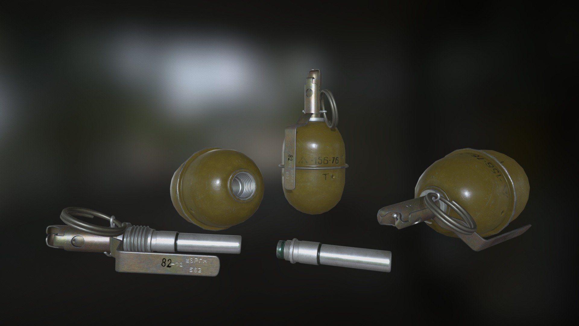 RGD5 With UZRGM-2 - 3D model by TwinkieMouse [e2b1c83] - Sketchfab