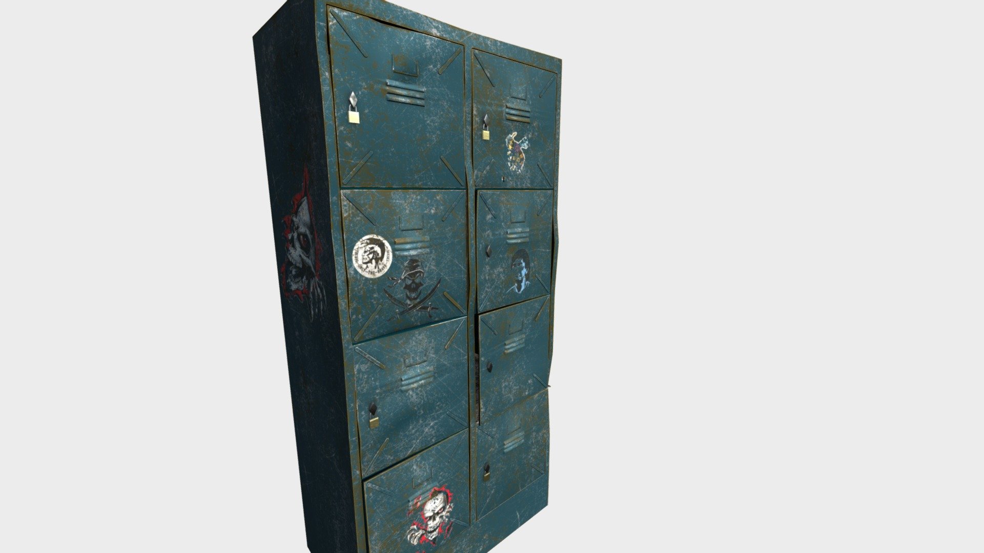 Locker_fbx - 3D model by Molimon [e2b1f40] - Sketchfab