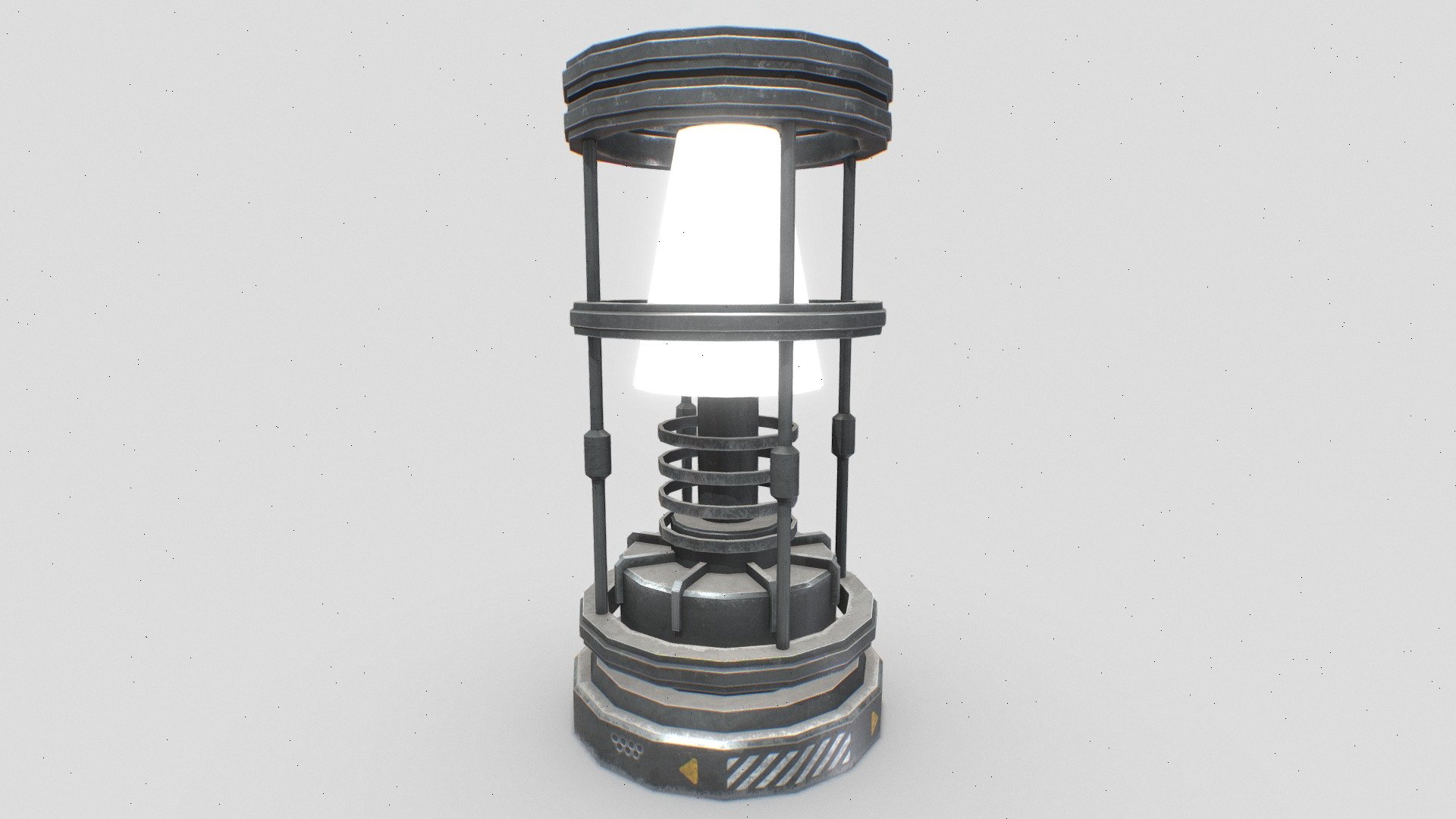 Sci fi lamp - Buy Royalty Free 3D model by Anima Z (@Anima-Z) [e2b3bfe ...