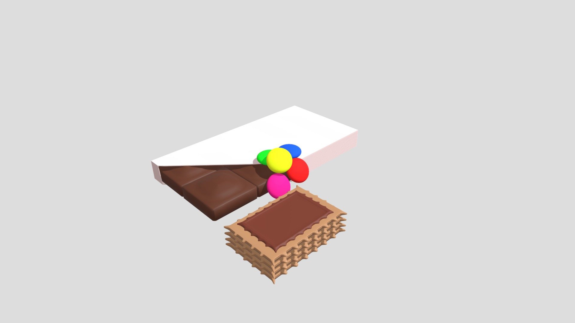 Snack - 3D model by electorchstrauss [e2b449d] - Sketchfab