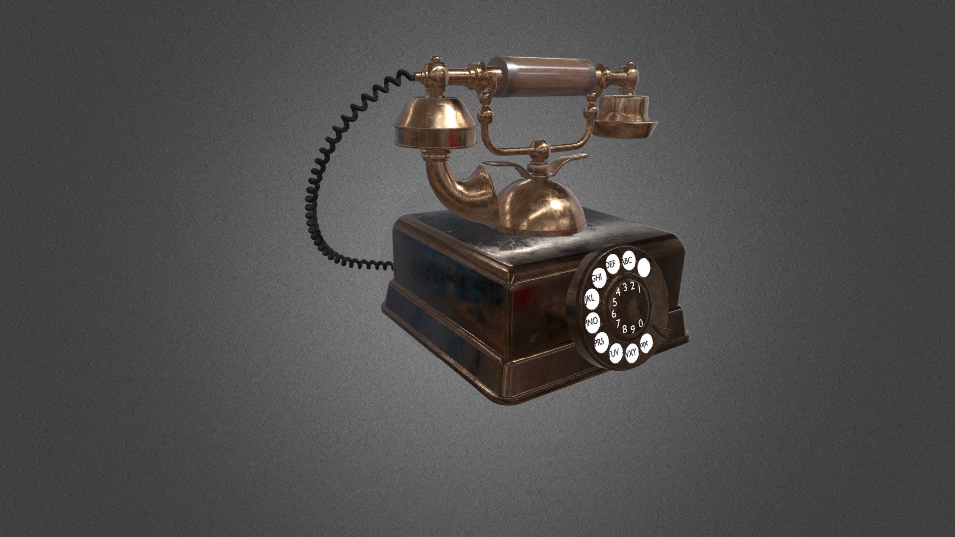 phone_retro - Download Free 3D model by old_hunter [e2b56c8] - Sketchfab