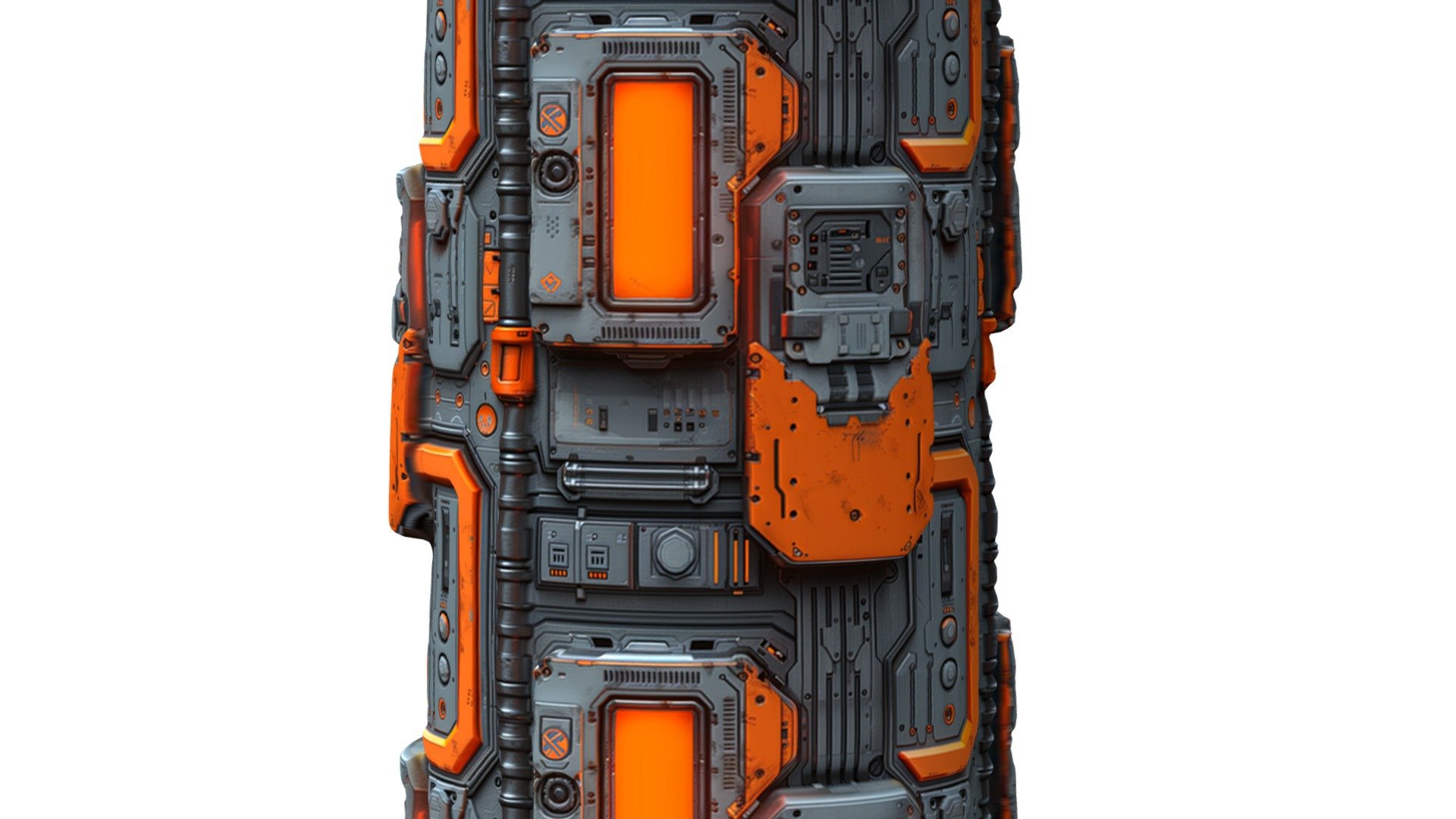 Sci-FI Seamless Texture - Buy Royalty Free 3D model by zames1992 ...