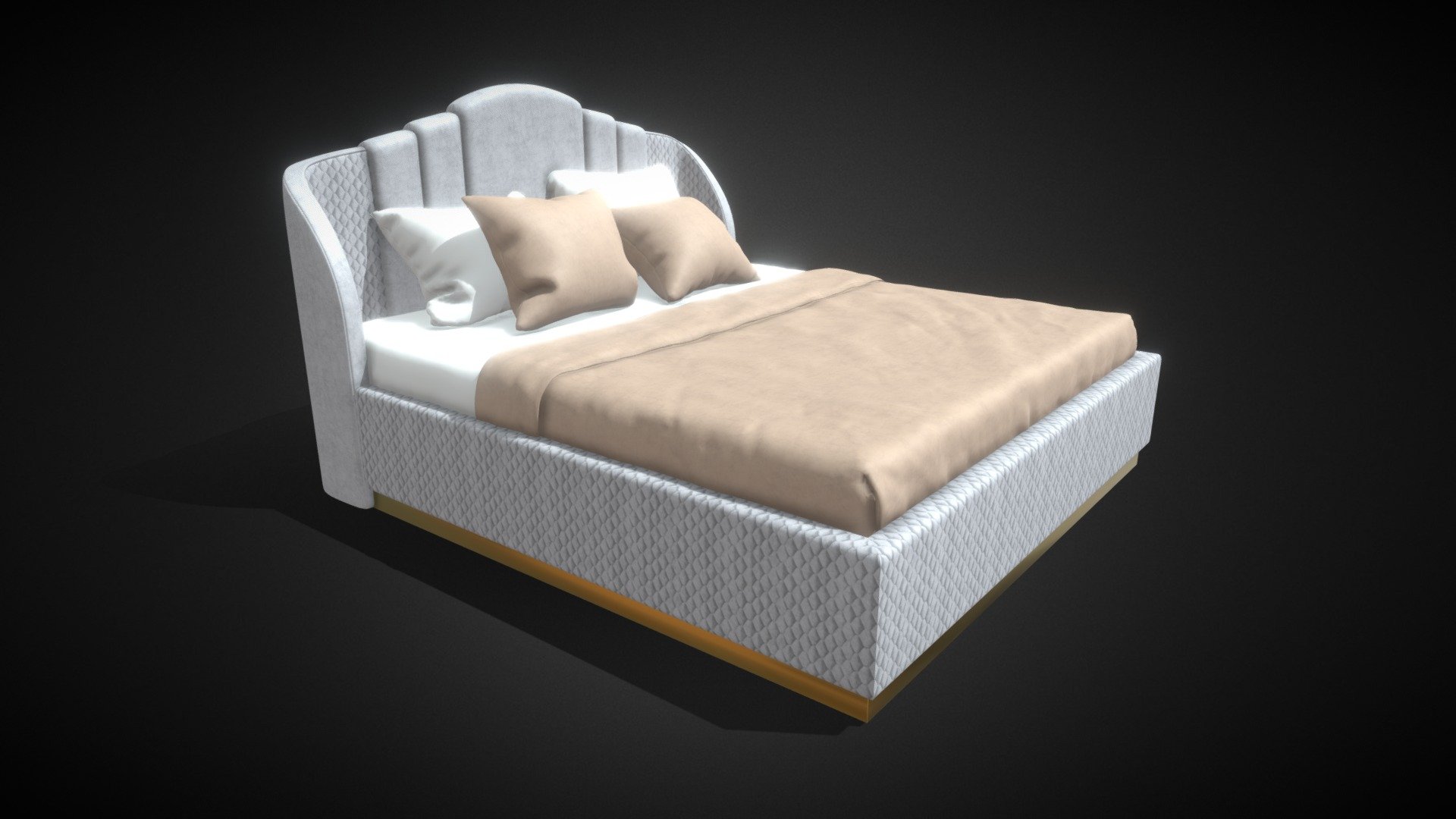 Master Bedroom Bed В352-23 - Download Free 3D model by saintkastiell ...