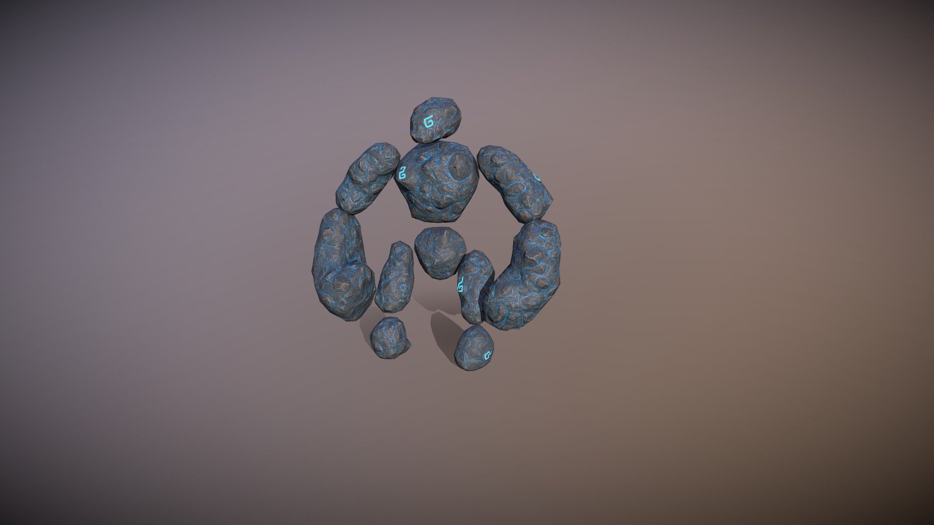 Rune Golem - 3D model by LordEnot [e2b729a] - Sketchfab