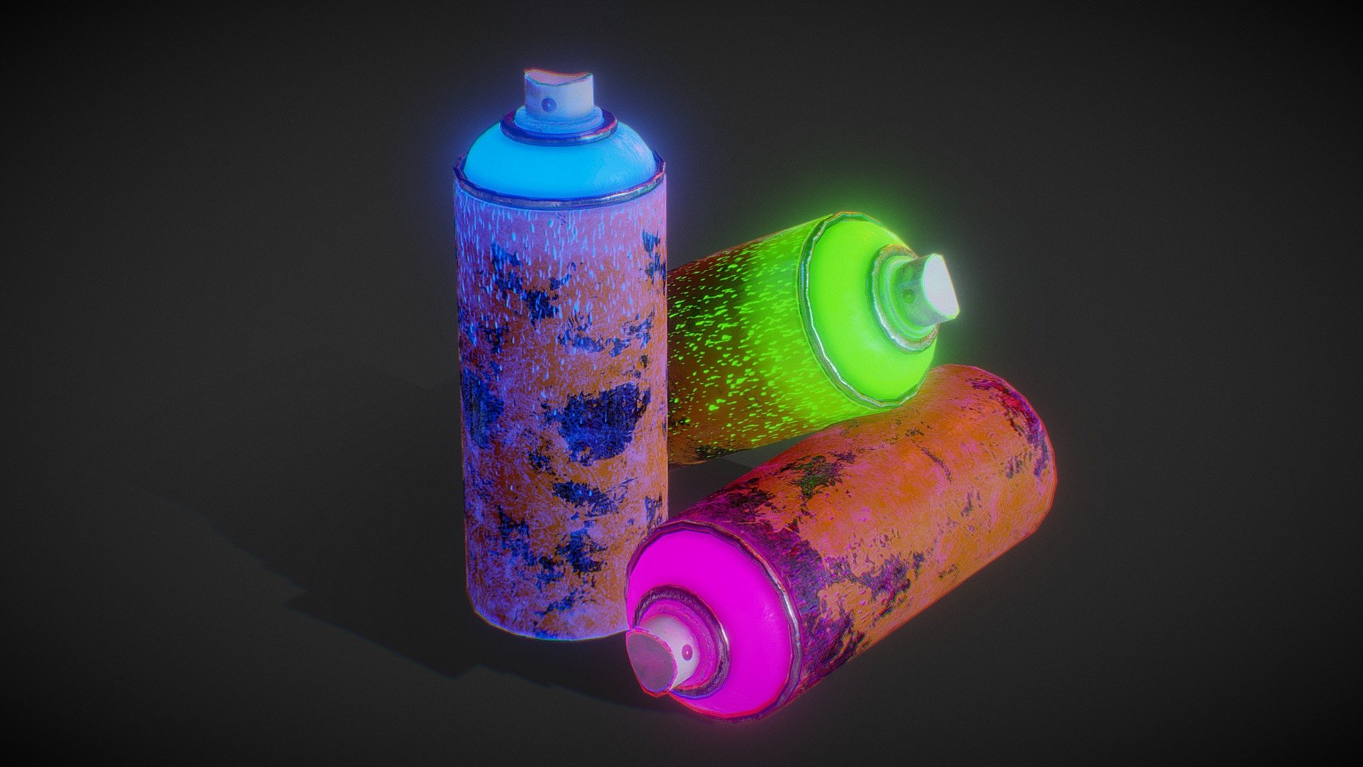 Spray paint - Buy Royalty Free 3D model by NotBlender [e2b8aa6 ...