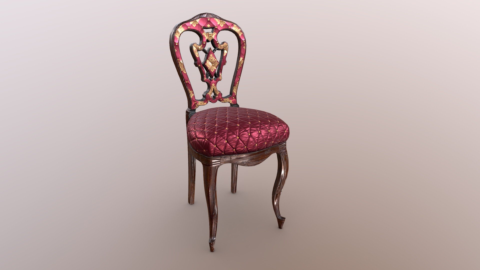 Chair v3 (Game ready) - 3D model by Snejl [e2b8d39] - Sketchfab