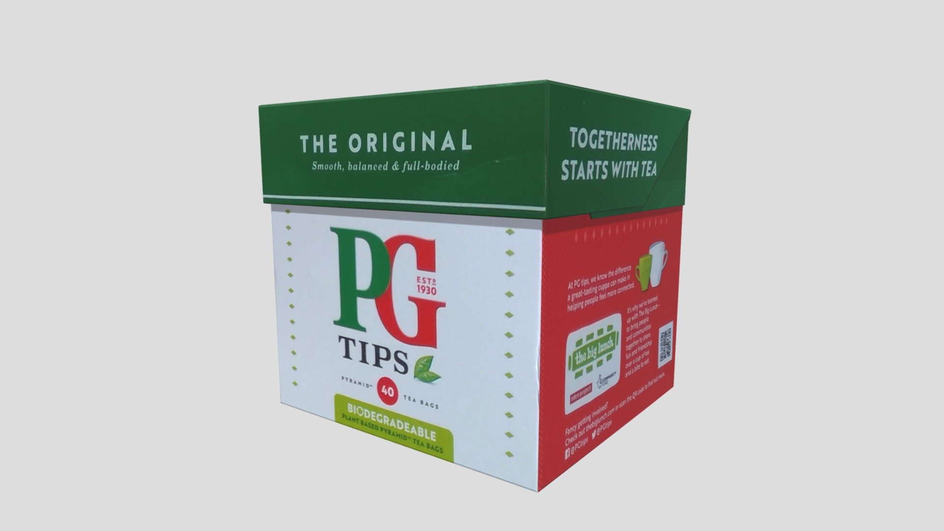 PG Tips Tea Box - Download Free 3D model by Huuxloc (@rjh41) [e2b969a ...