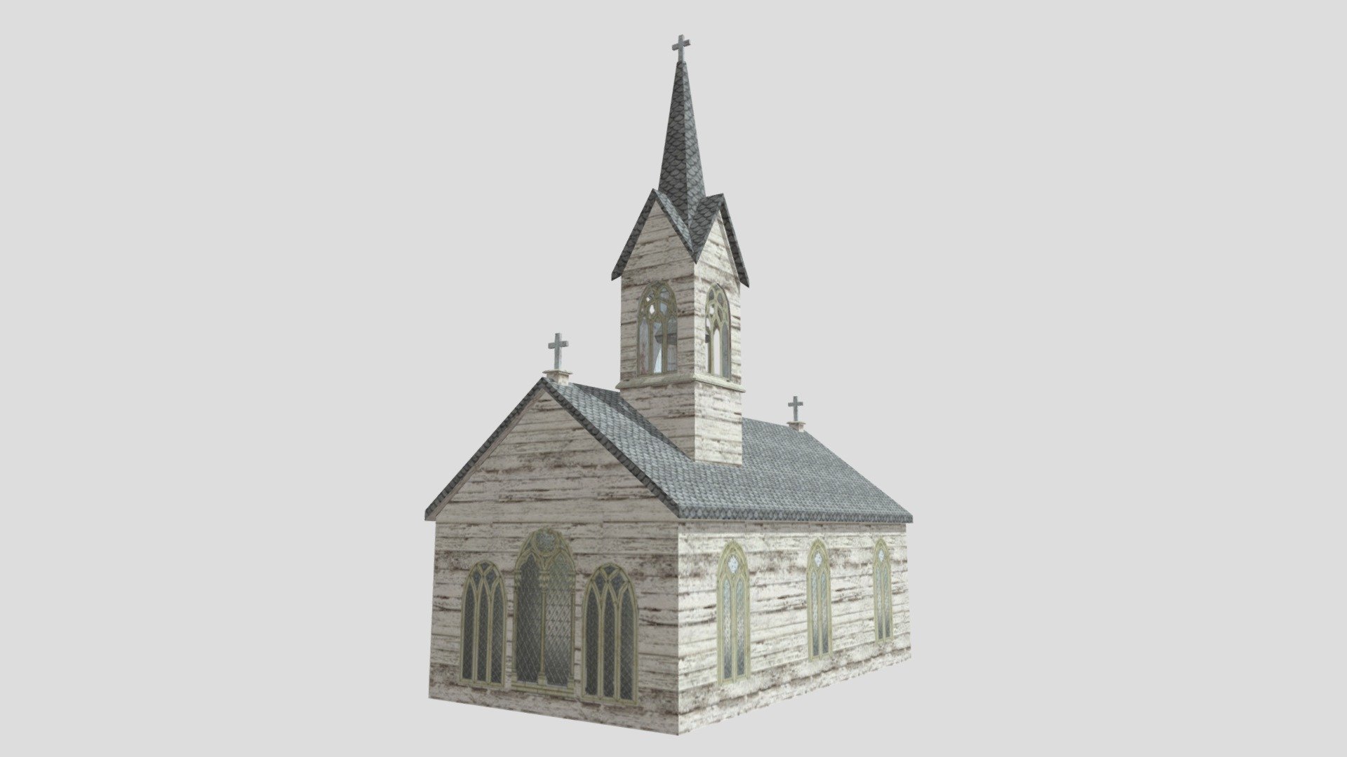 PSX Church - Download Free 3D model by Shazly [e2b9dc5] - Sketchfab