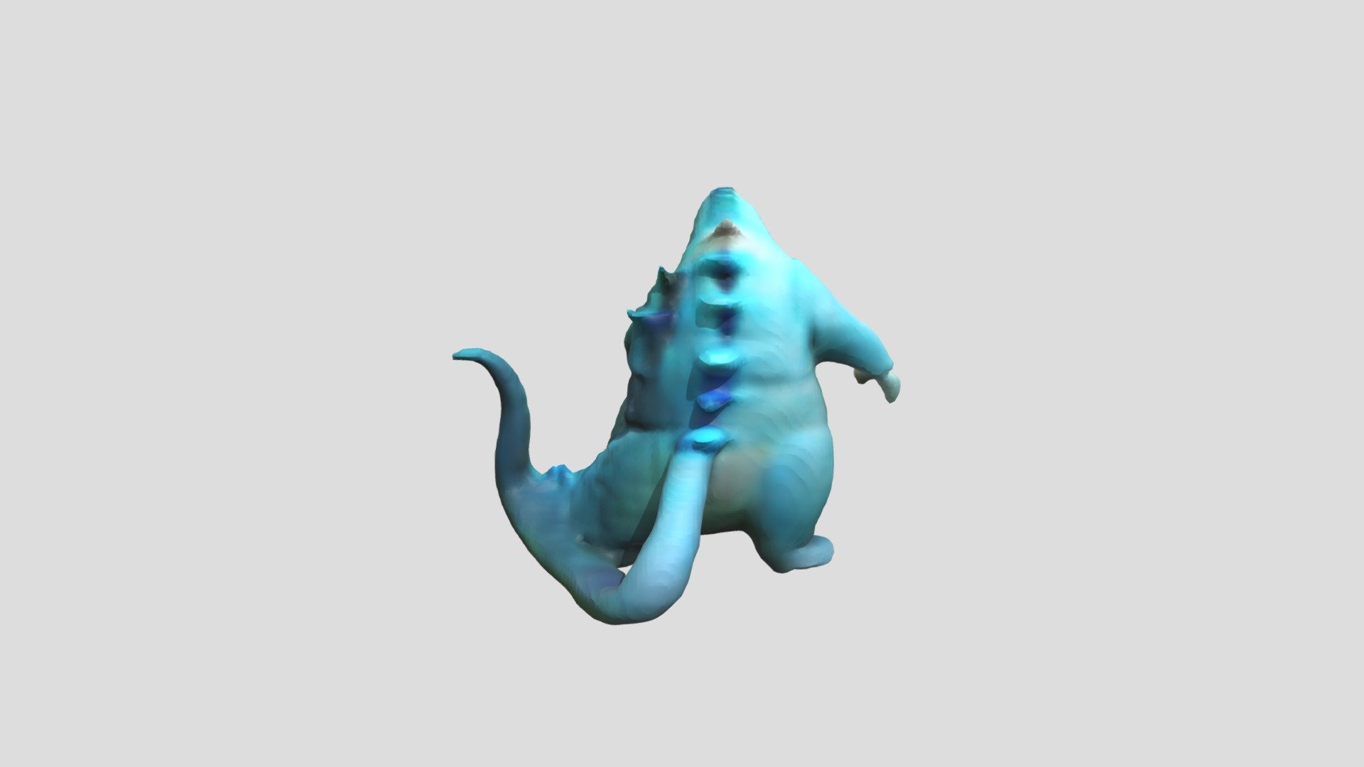 Godzilla Realistic Fat - Download Free 3D model by c.santos.258613 ...