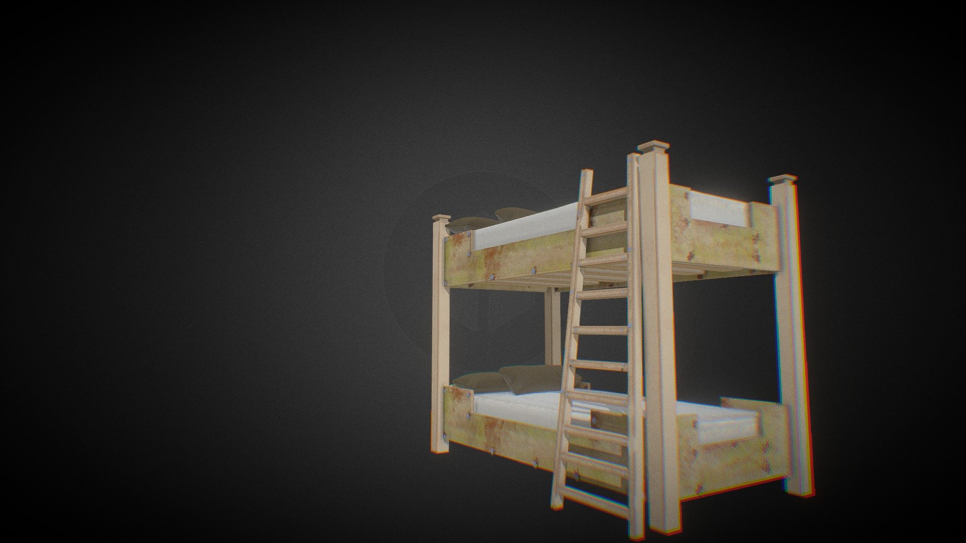 Bed Broken 01dirt - 3D model by Bzee (@bassmazakaria.90) [e2bb849 ...