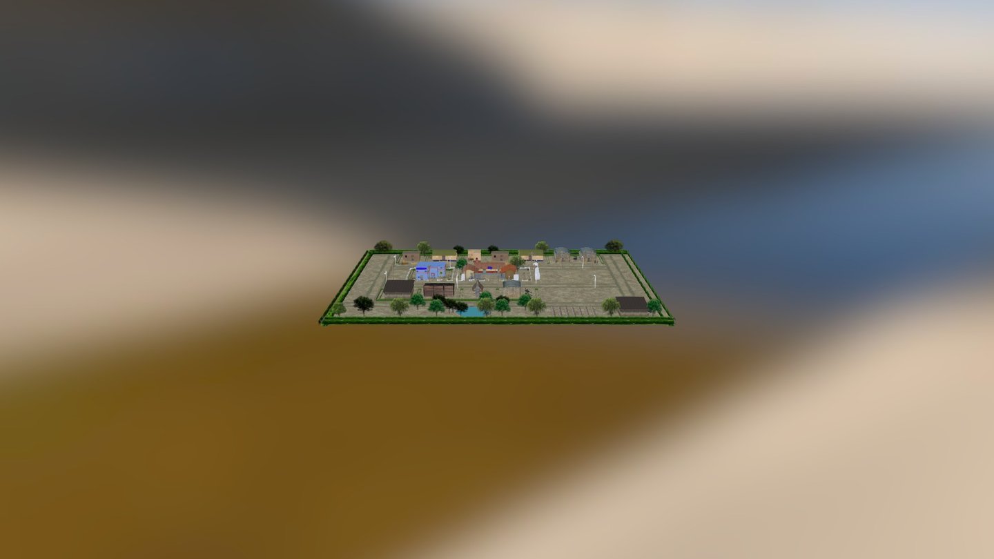 Village_edited - 3D model by Virtual Reality (@simulanis) [e2bc076 ...