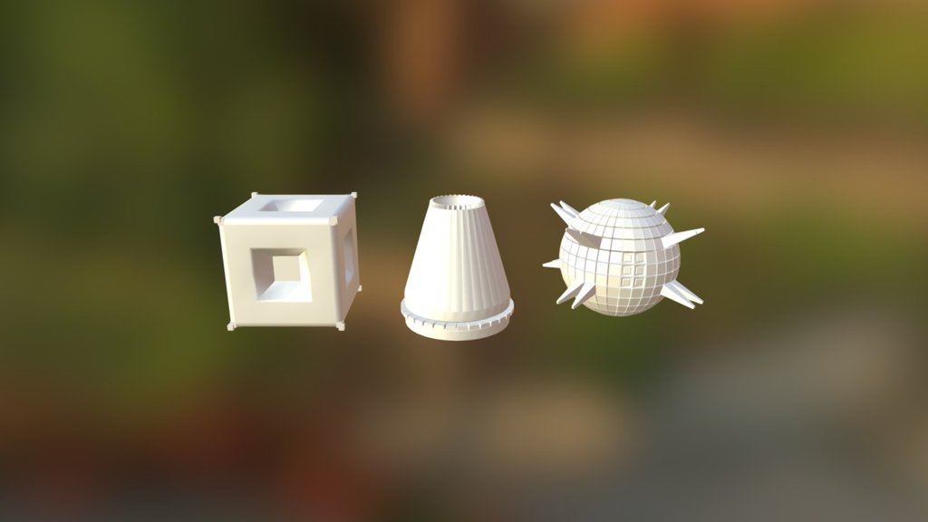 Exercise 1 - Mesh Modeling Fundamentals - 3D model by Daniel Batchelor ...