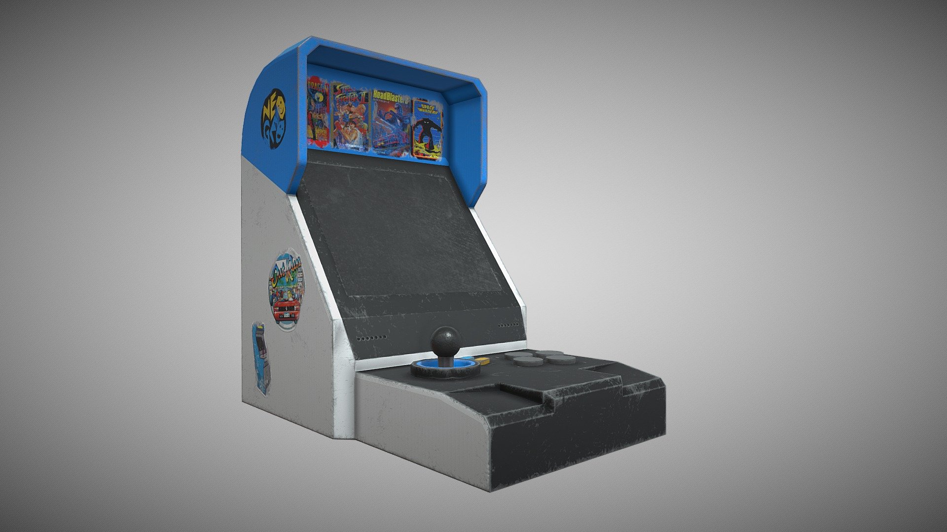 Retro Mini Gaming Console - Download Free 3D model by Rohit ...