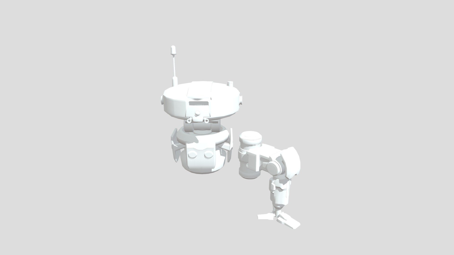 Hawthorne Quadripedal Robot - 3D model by rwalesarts [e2be196] - Sketchfab