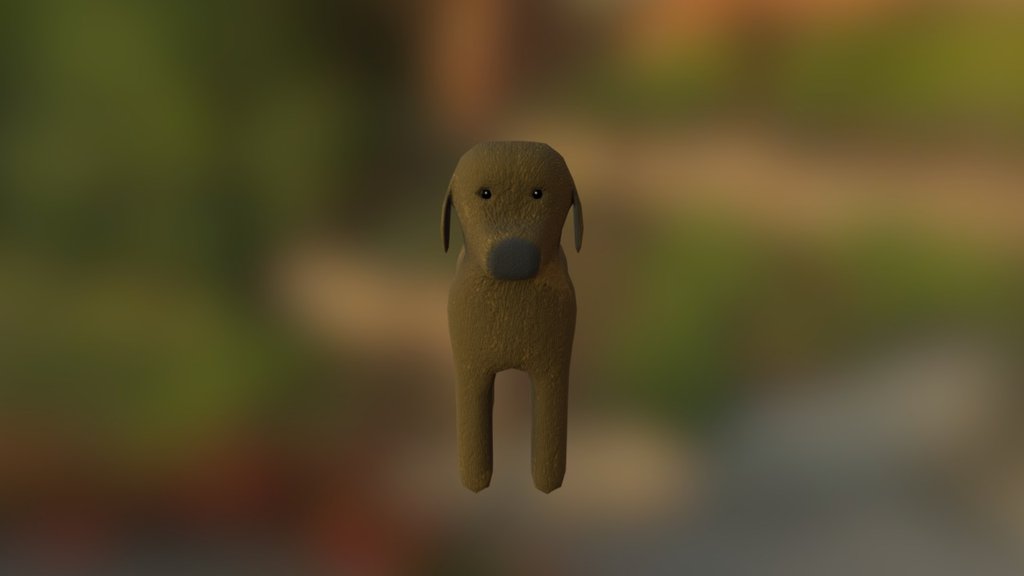 Simple Dog - 3D model by vanilleperro [e2beee8] - Sketchfab