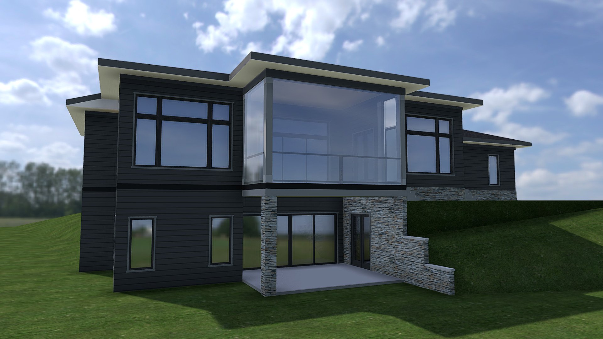 Bost 2 - 360 spin model of 3D house - 3D model by Render3DQuick ...