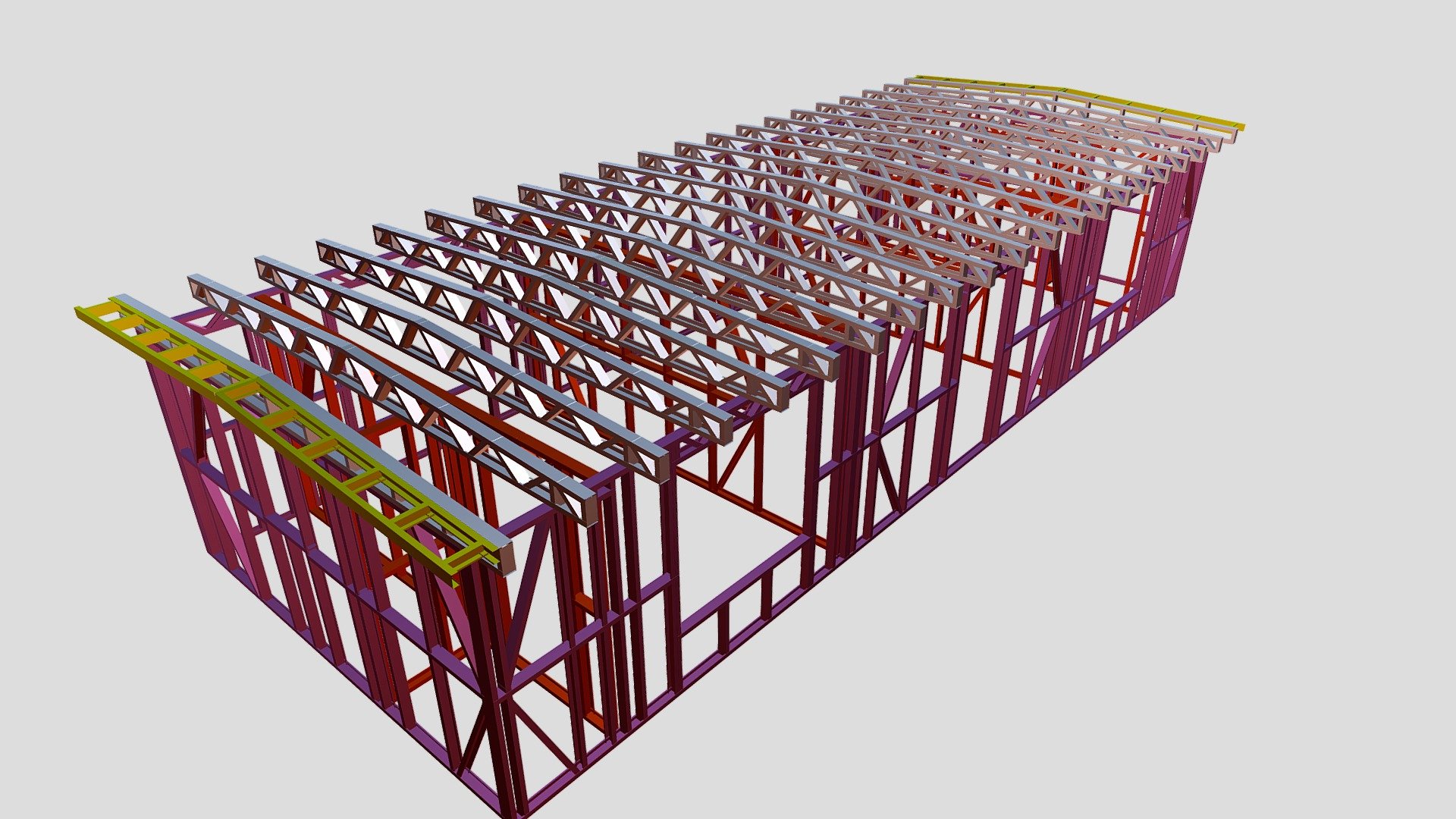 Proposed New Residential Dwelling（CFS）V1.2 - 3D model by nzLightsteel ...