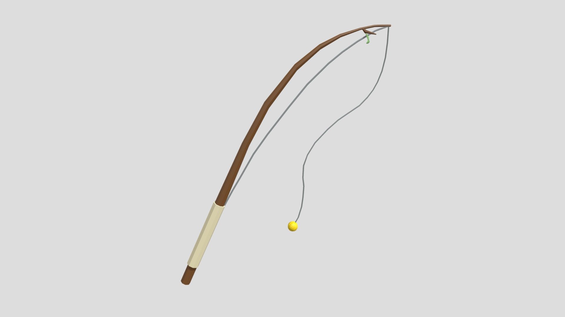 New Fishing Rod - Download Free 3D model by Cxrly97 [e2c4d58] - Sketchfab