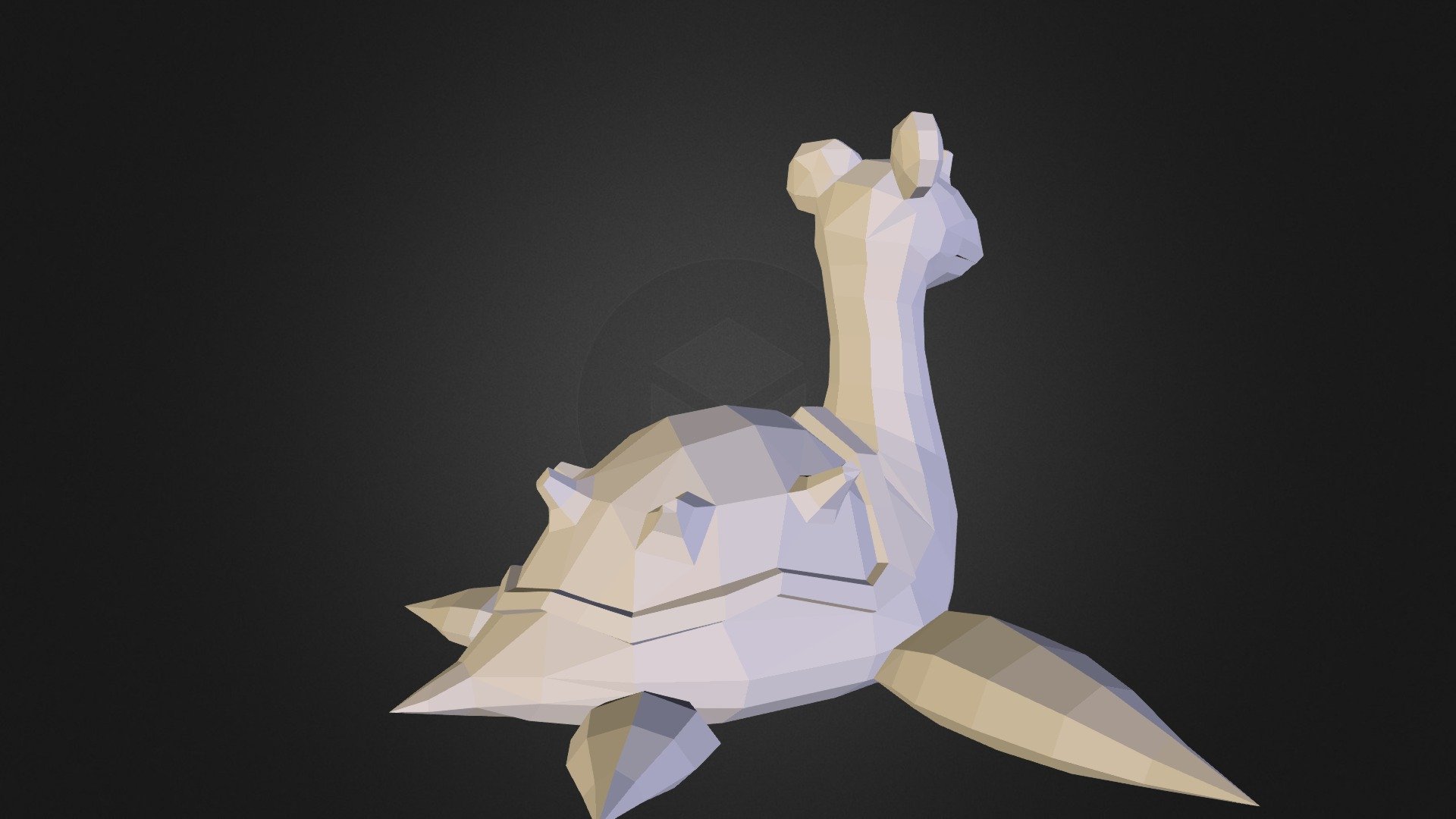 Lapras - 3D model by skywolf [e2c50ce] - Sketchfab